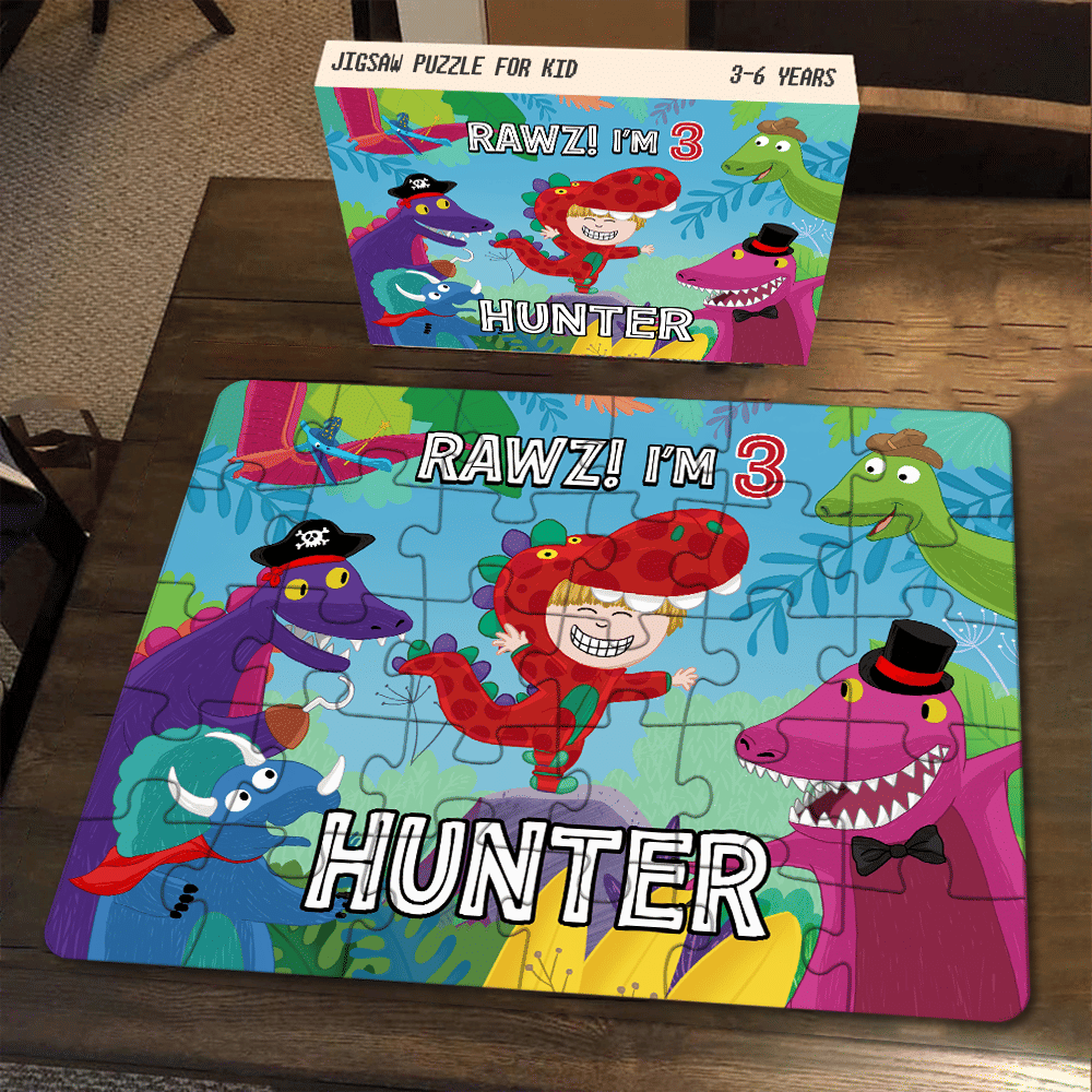 Personalized Jigsaw Puzzles - Gift for Kids - When I grow up, I want to ...