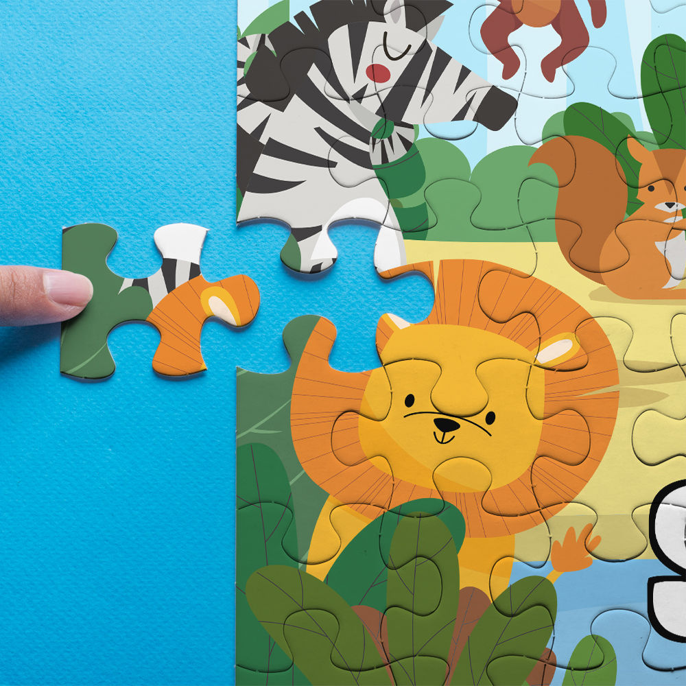 Jigsaw Puzzle Personalized - Personalized Puzzle My name is ... | Gift ...