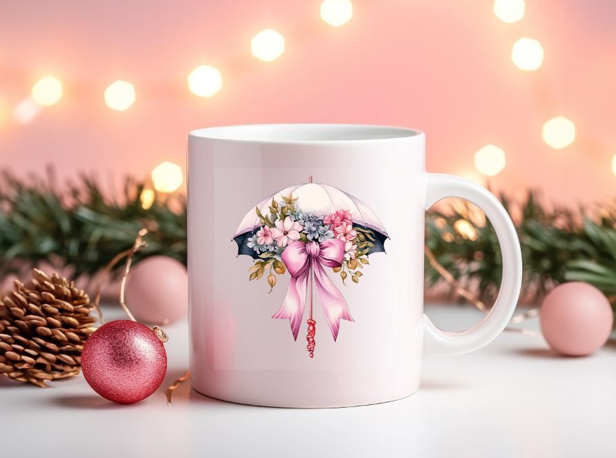 Umbrella Mug - Watercolor Fairy Umbrella Mug - Custom Mug - Gothic ...