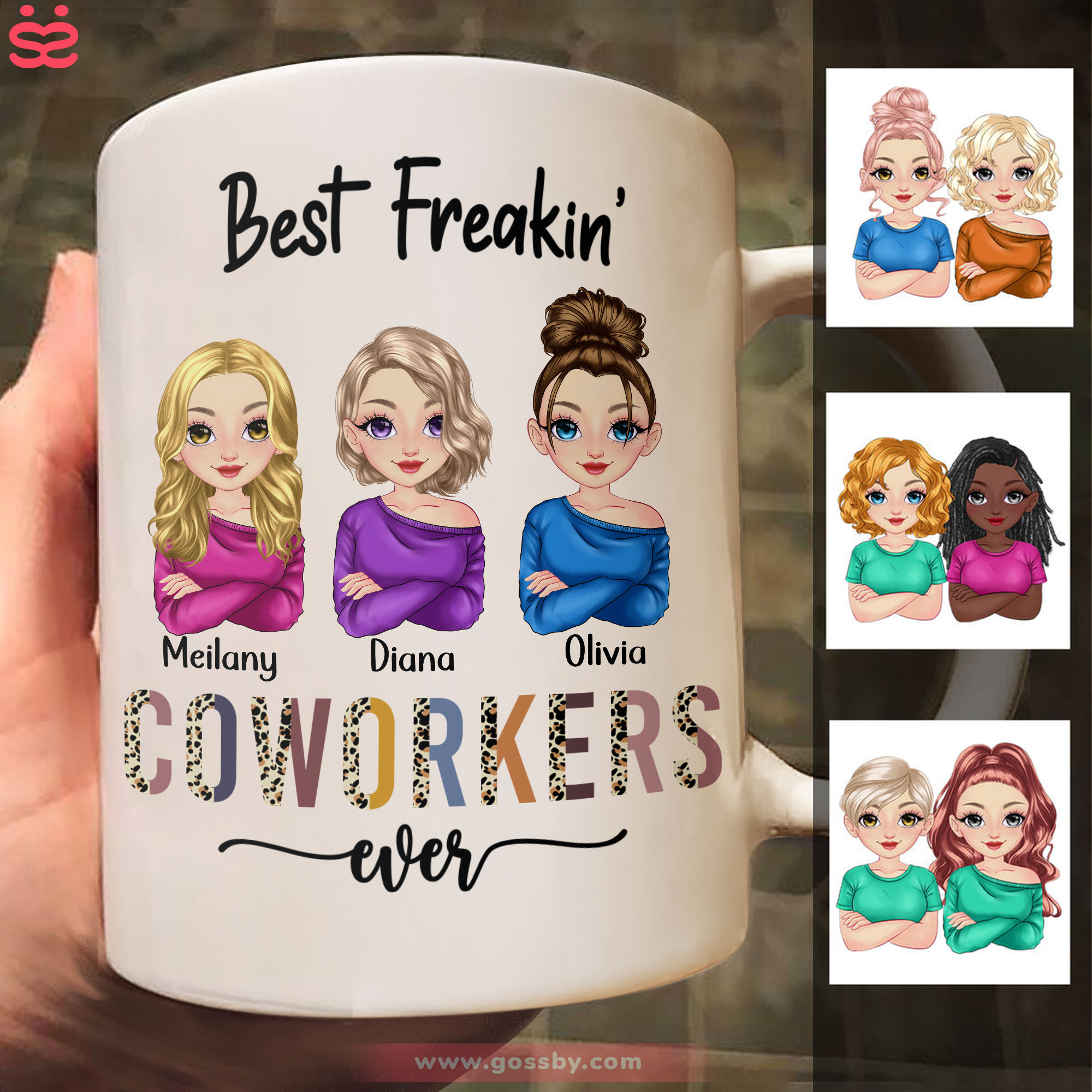 Colleague Mug - Best freakin' Coworker ever - Christmas Gift For ...