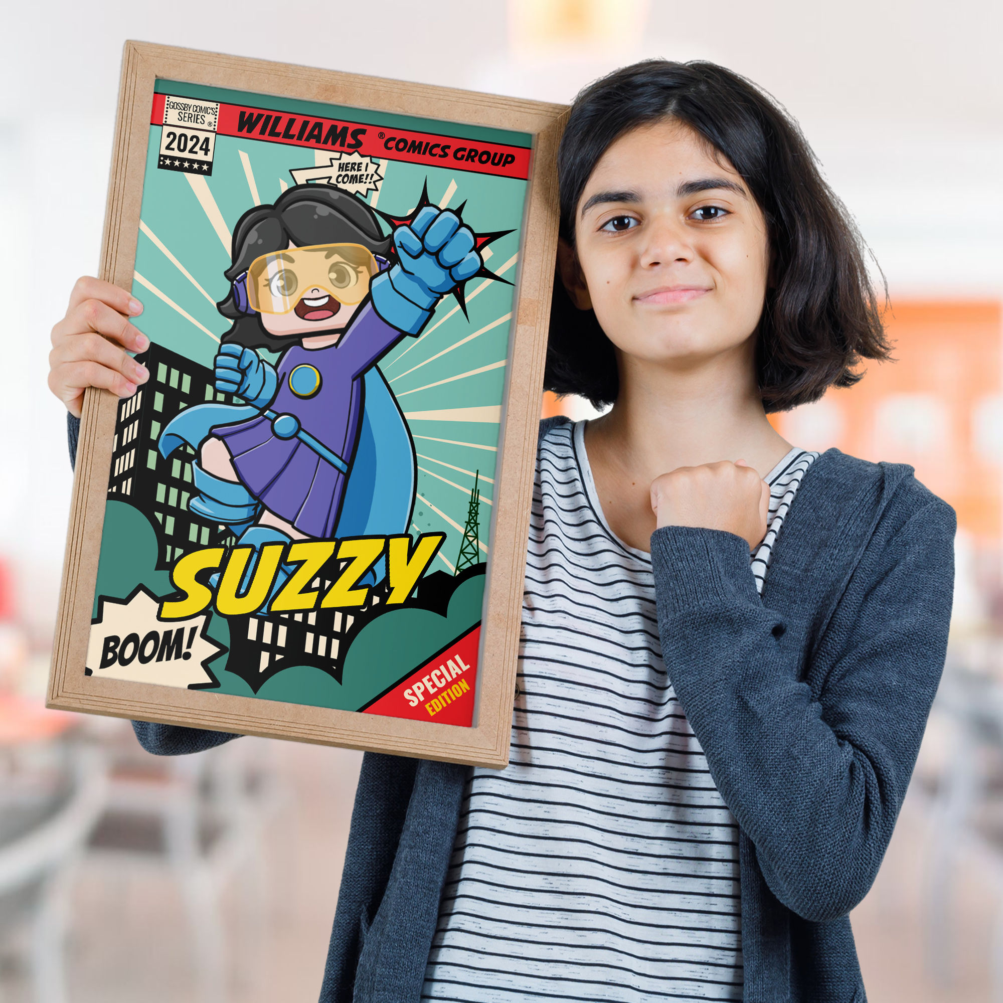 Personalized Poster - Personalized Superhero Kid - TRENDY GIFT FOR KIDS ...