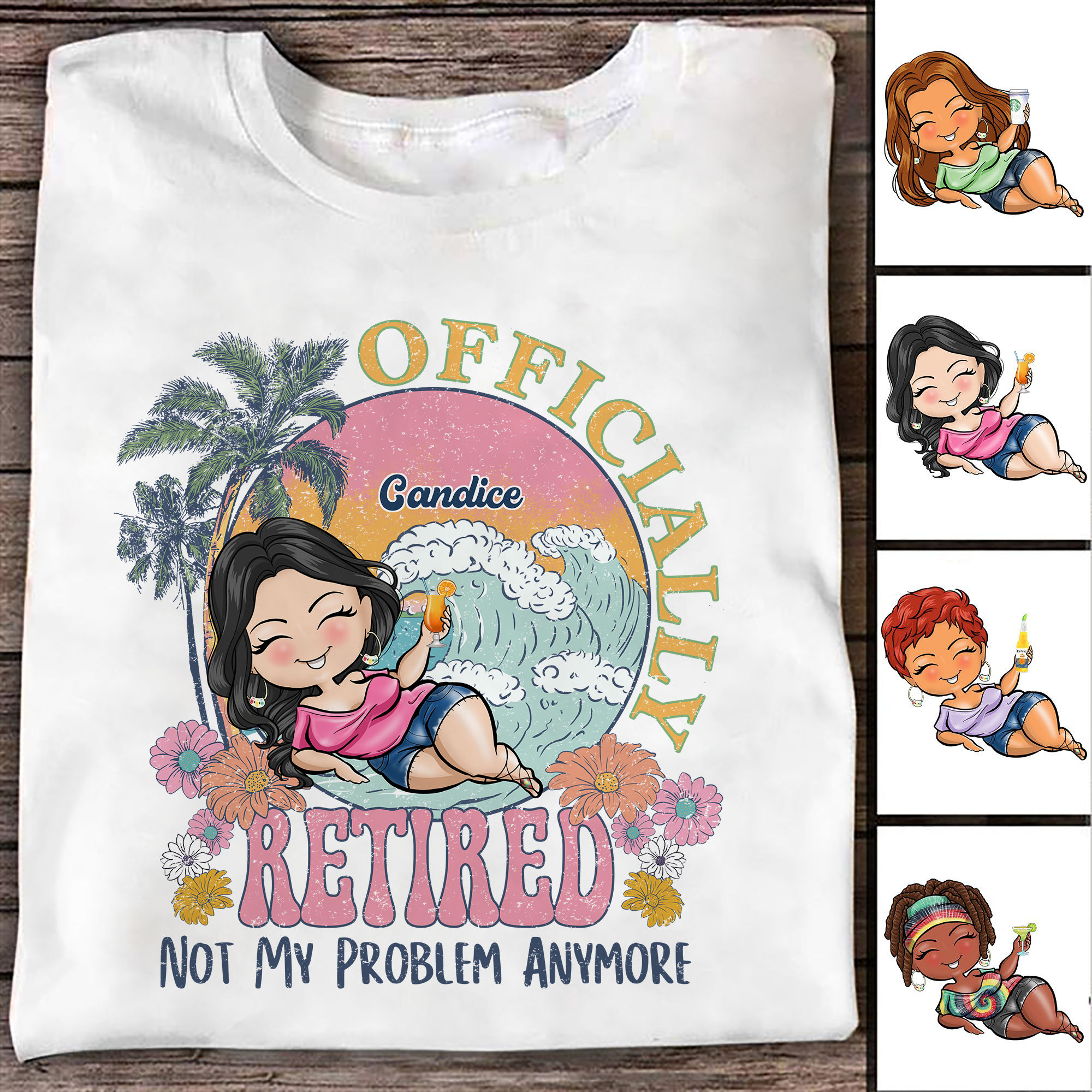 Retirement Gift - Officially Retired Not My Problem Anymore ...