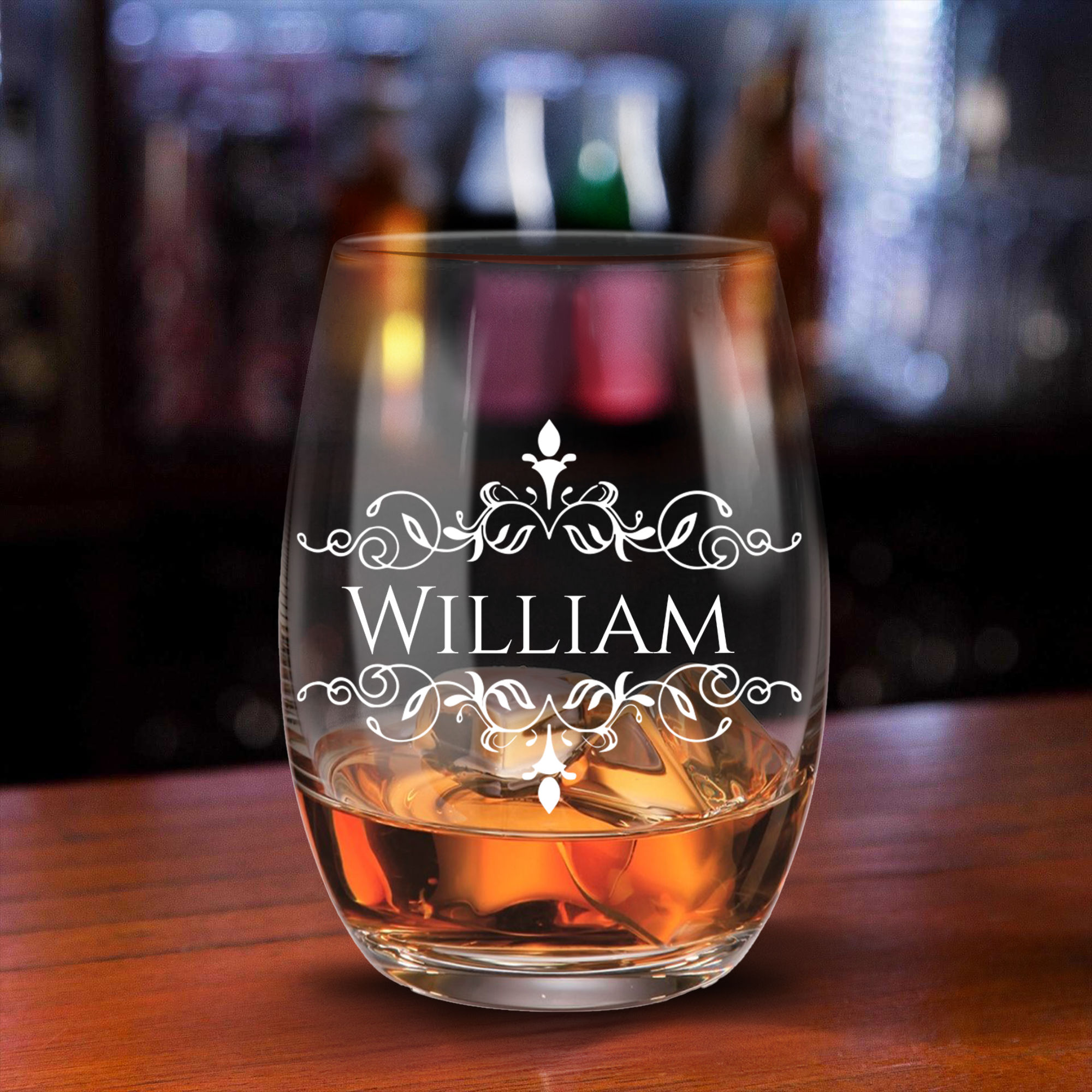 Wine Glass - Name Custom - Personalized Wine Glass
