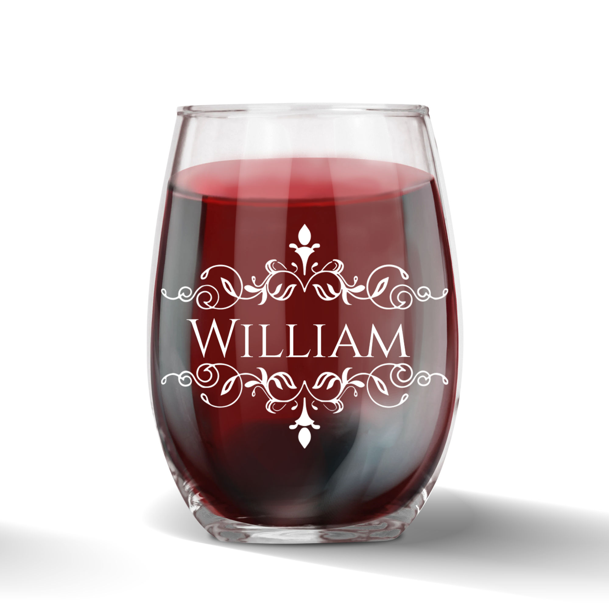 Wine Glass - Name Custom - Personalized Wine Glass