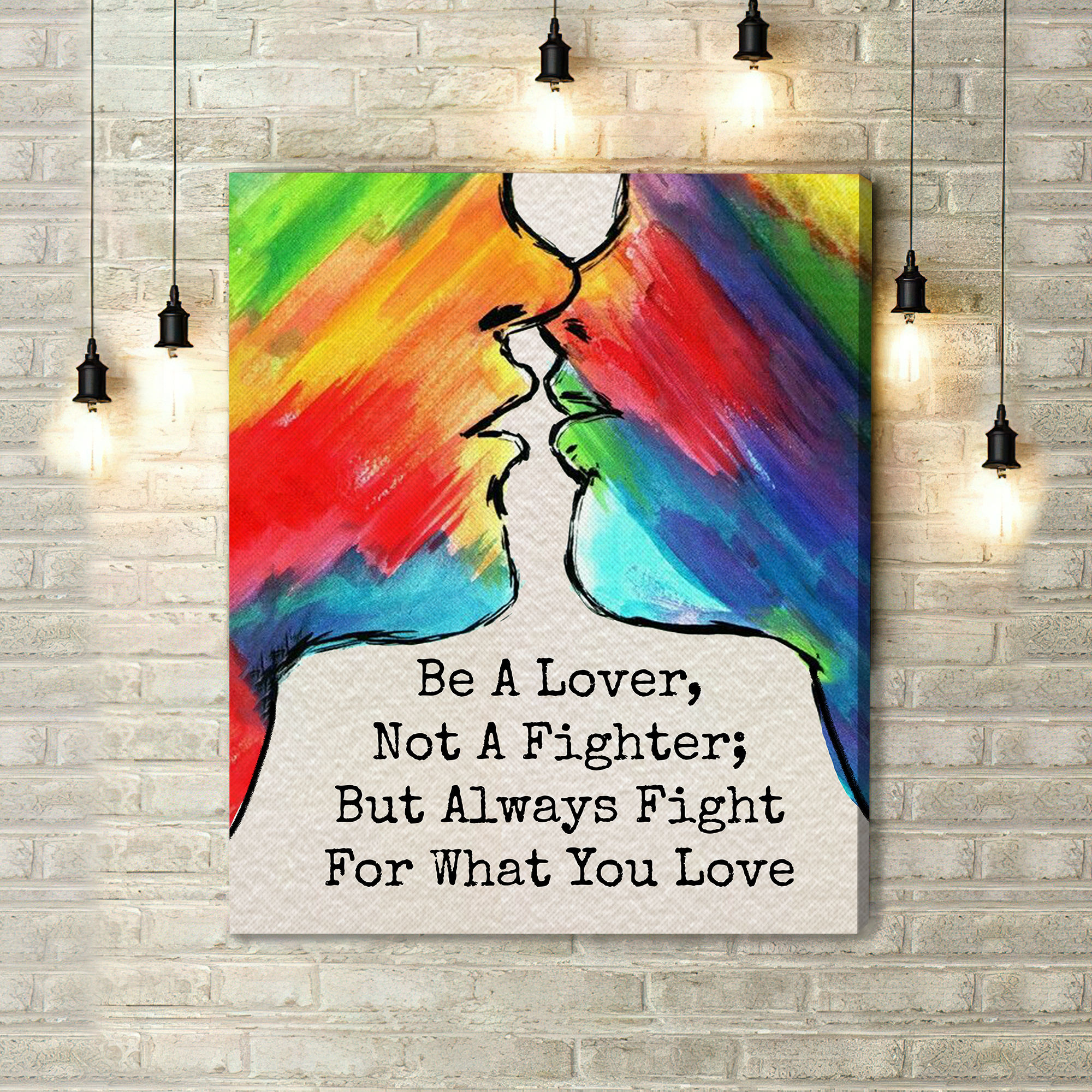 LGBT Couple - Be A Lover Not A Fighter But Always Fight For What You ...