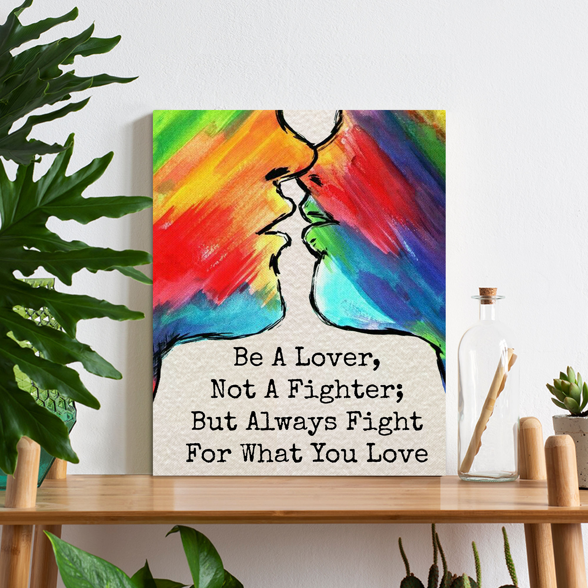 LGBT Couple - Be A Lover Not A Fighter But Always Fight For What You ...