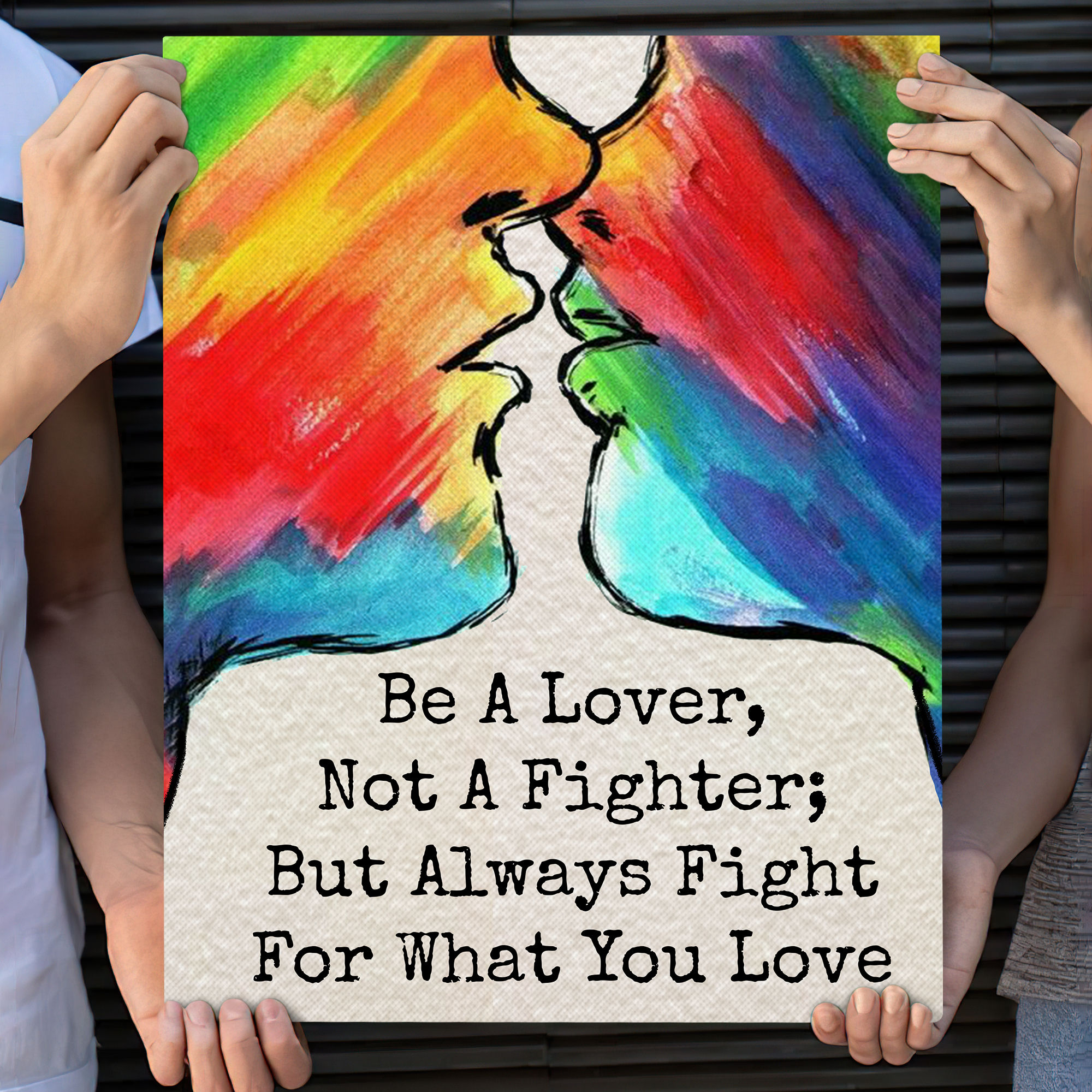 LGBT Couple - Be A Lover Not A Fighter But Always Fight For What You ...