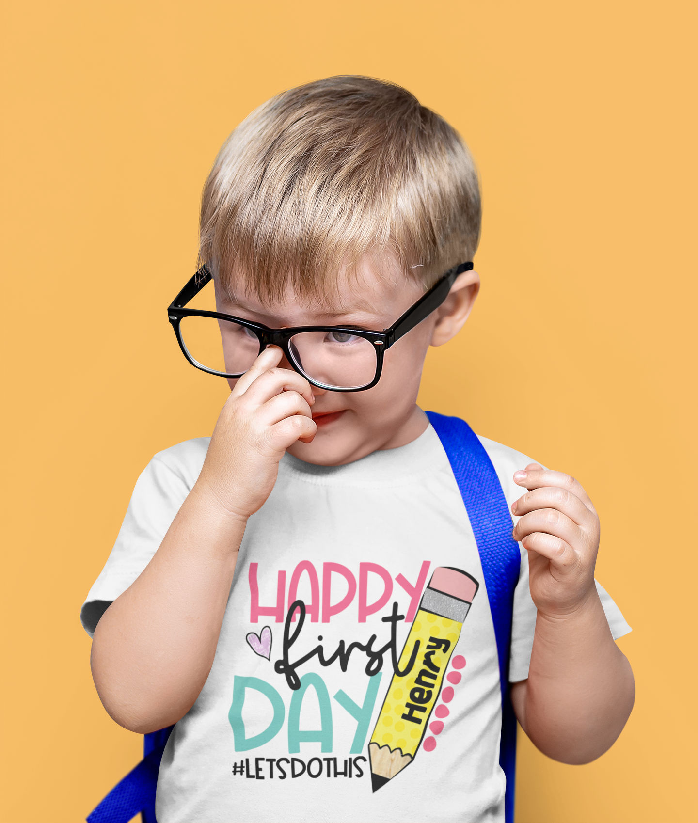 Back to school - Happy First Day - Gift For Friends, Women, Men ...