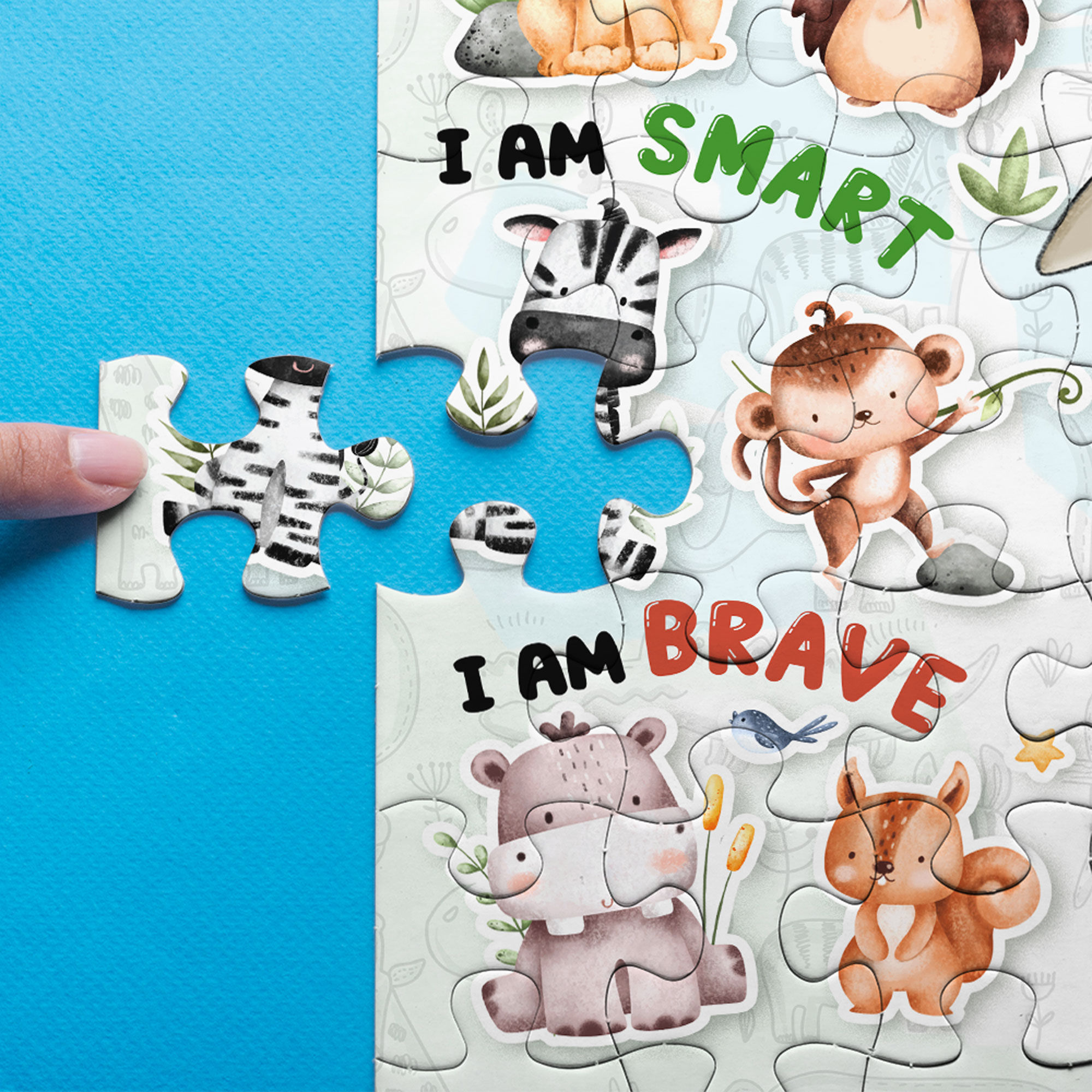 Dream Job Kids Puzzle – Personalized Name Puzzle, Cute Birthday Gift