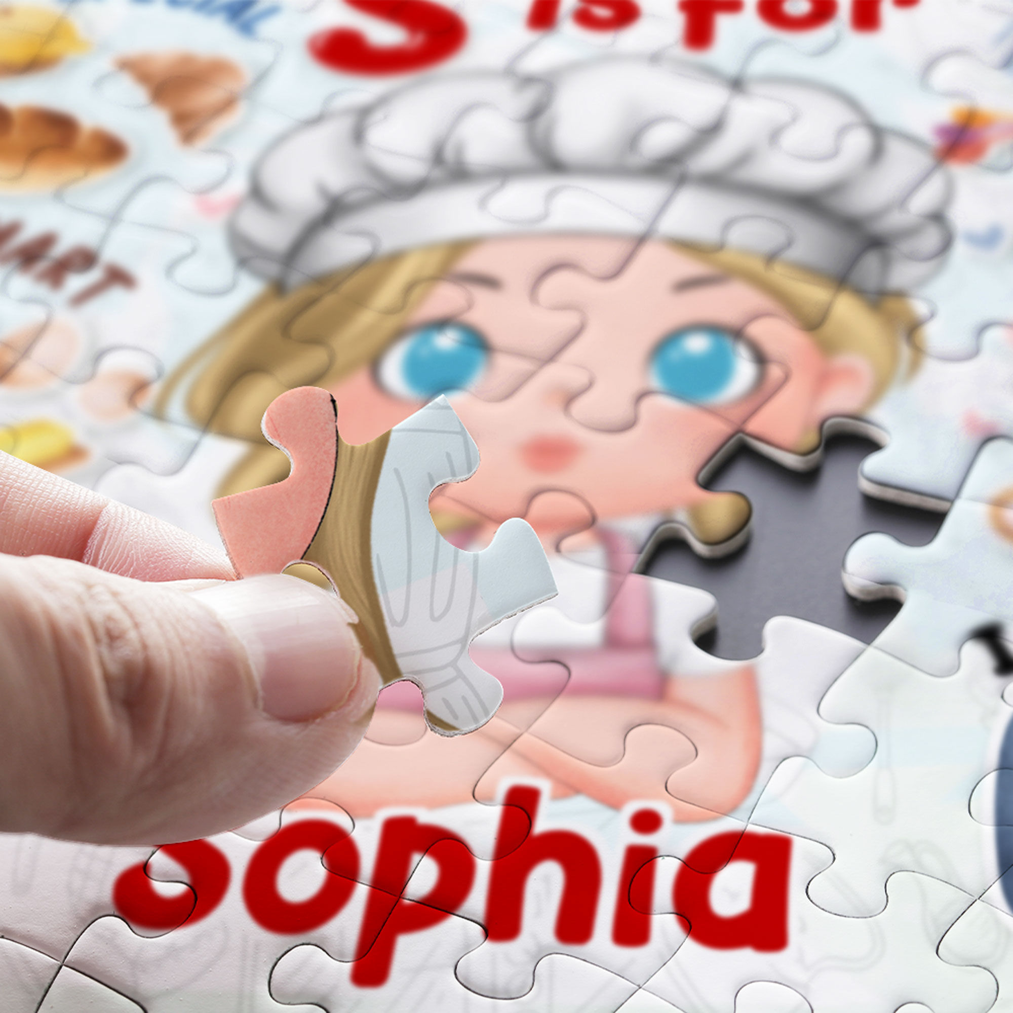 Jigsaw Puzzle Personalized - My Dream Job Puzzle - Baker | Birthday ...
