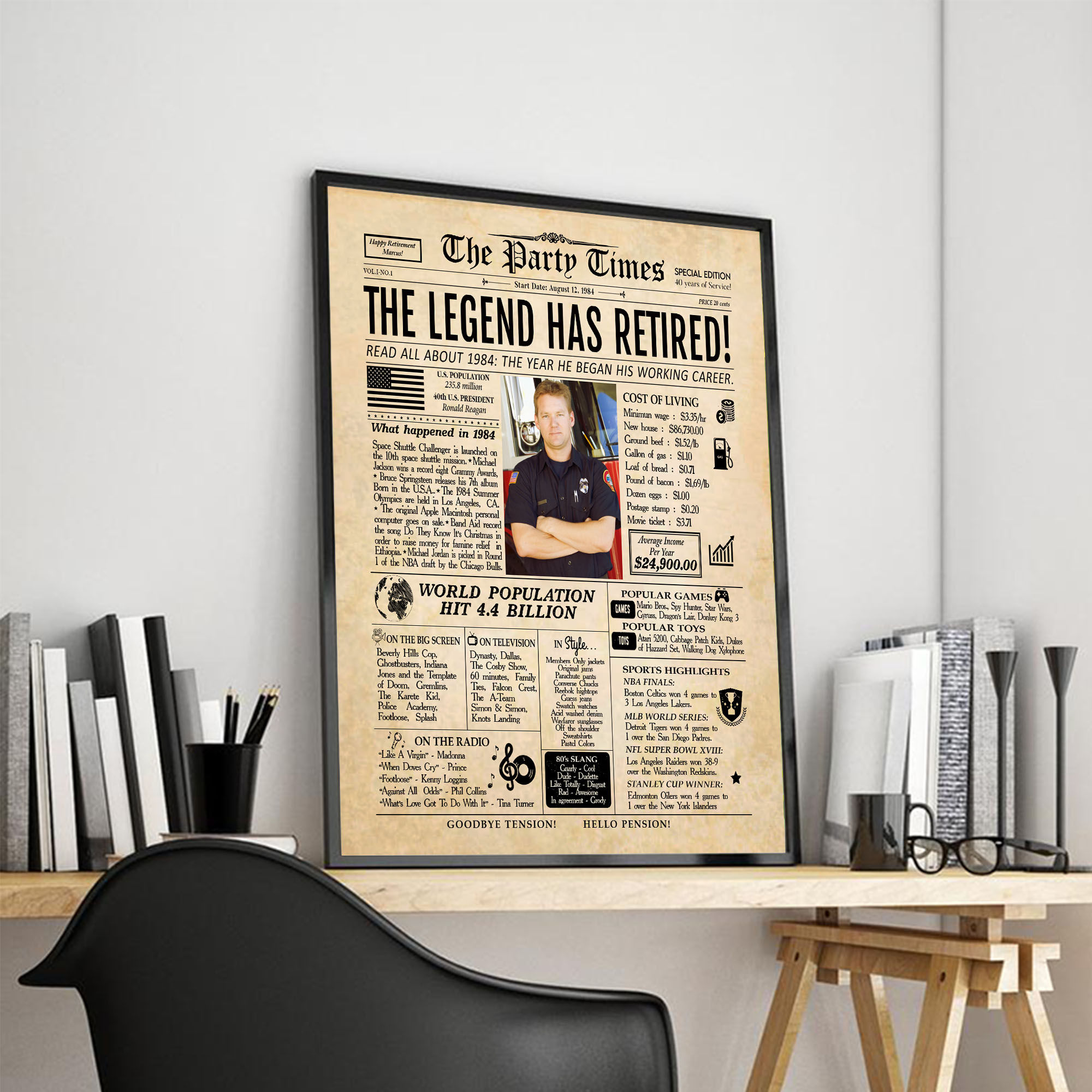 Vintage Poster - The legend has retired - Retirement gift for men or ...