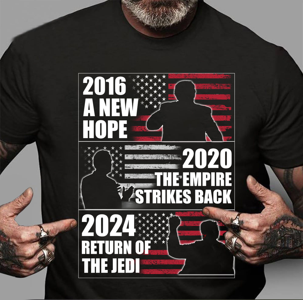 Trending Shirt - 2016: A NEW HOPE 2020: THE EMPIRE STRIKES BACK 2024 ...
