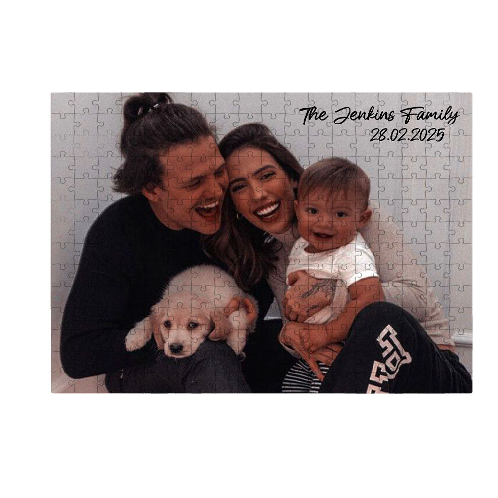 Gossby Custom Photo Puzzles Gift for Family Mother's Day Gift Father's ...