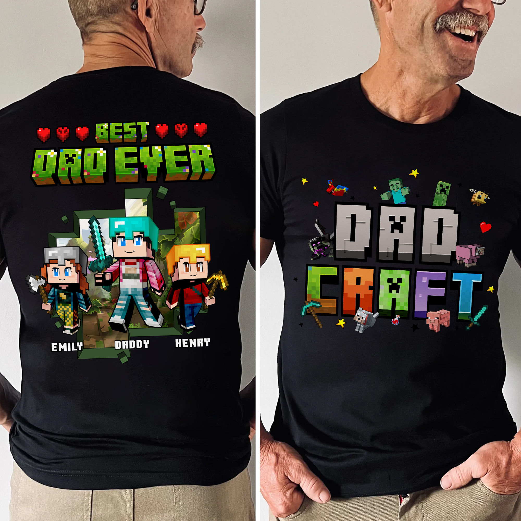 Father's Day Gifts - Dadcraft - Best Dad Ever | A Minecraft Movie ...