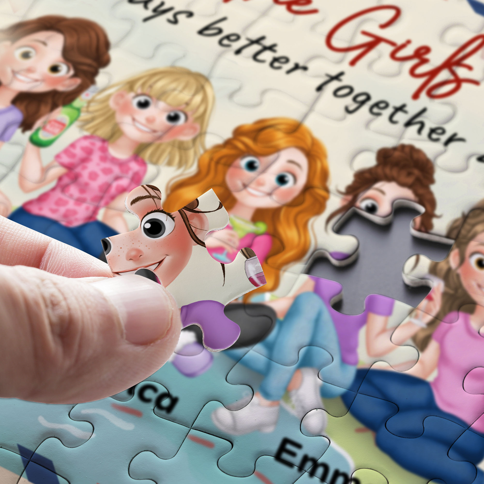 Personalized Jigsaw Puzzles - The girls Always better together 2025 ...