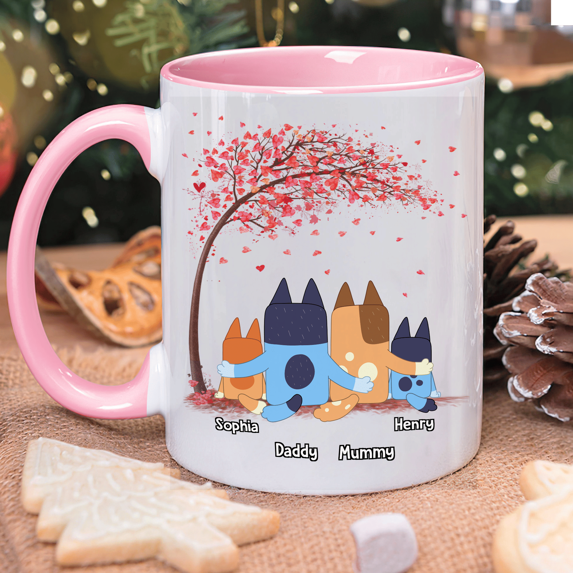 Personalized Mug - Best Family Ever - Bluey Family - Christmas Gift ...