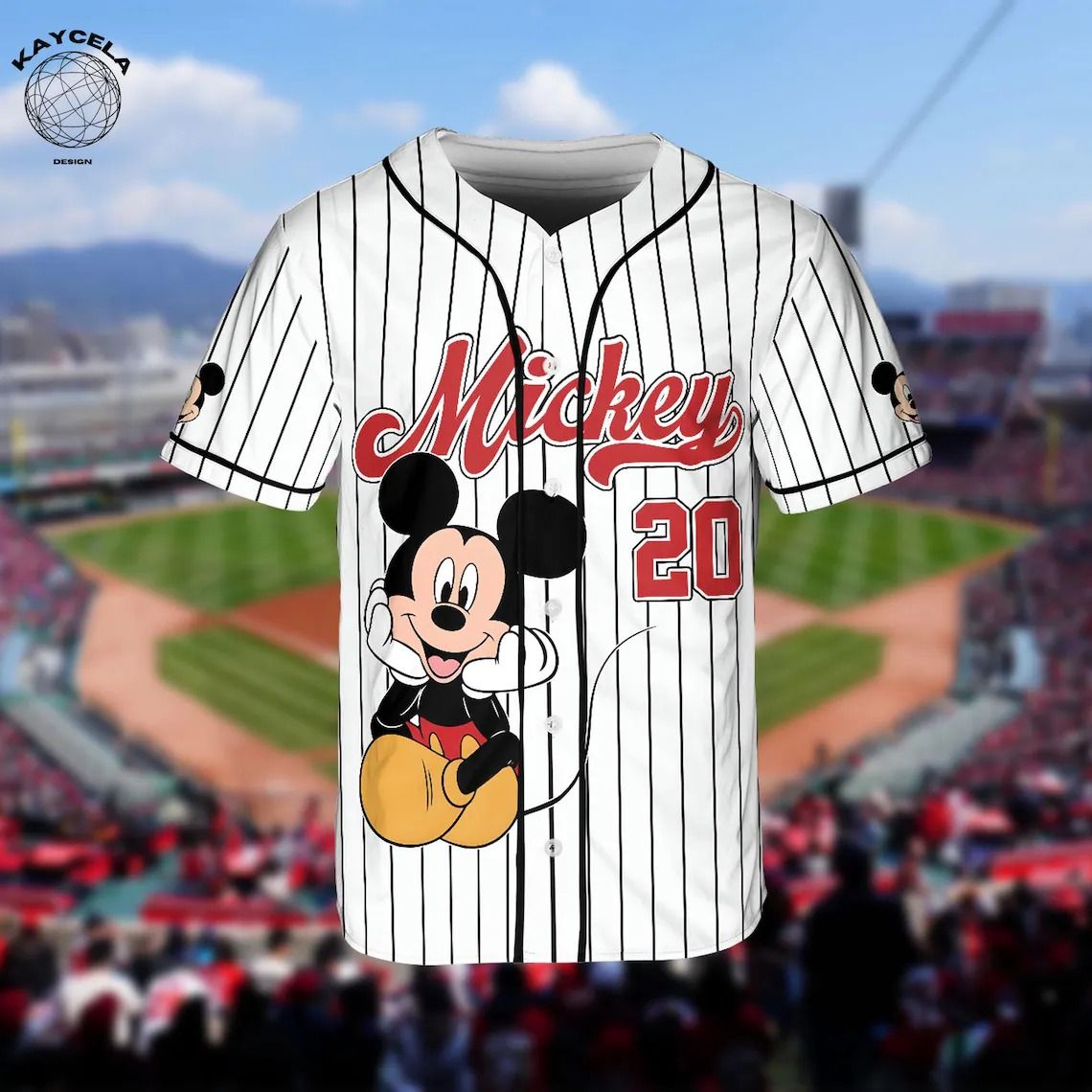 Personalized Set - Personalized Disney Vintage Mickey Mouse Baseball ...