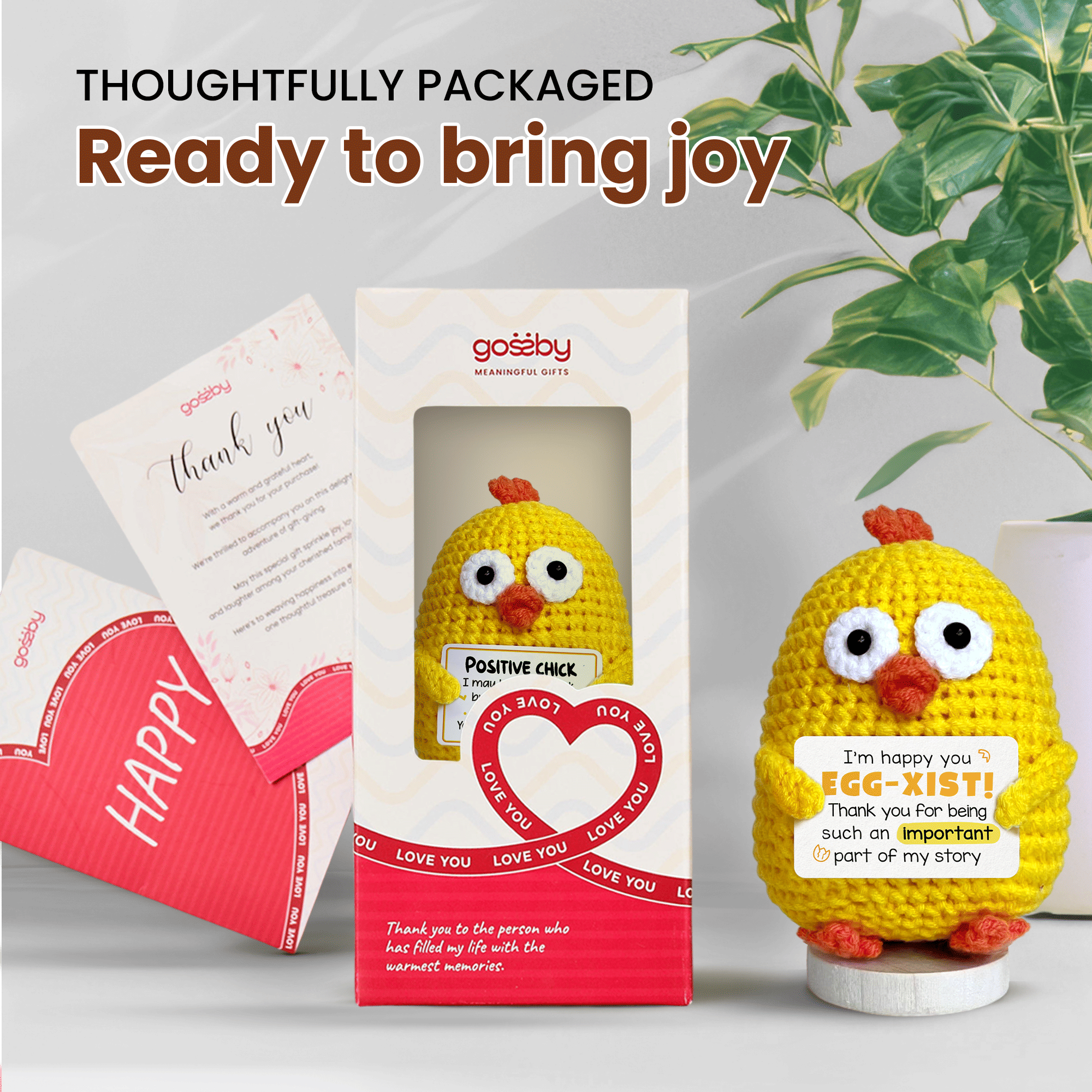 Crochet - Positive Chick Crochet, Inspirational Message Crochet, Funny ...