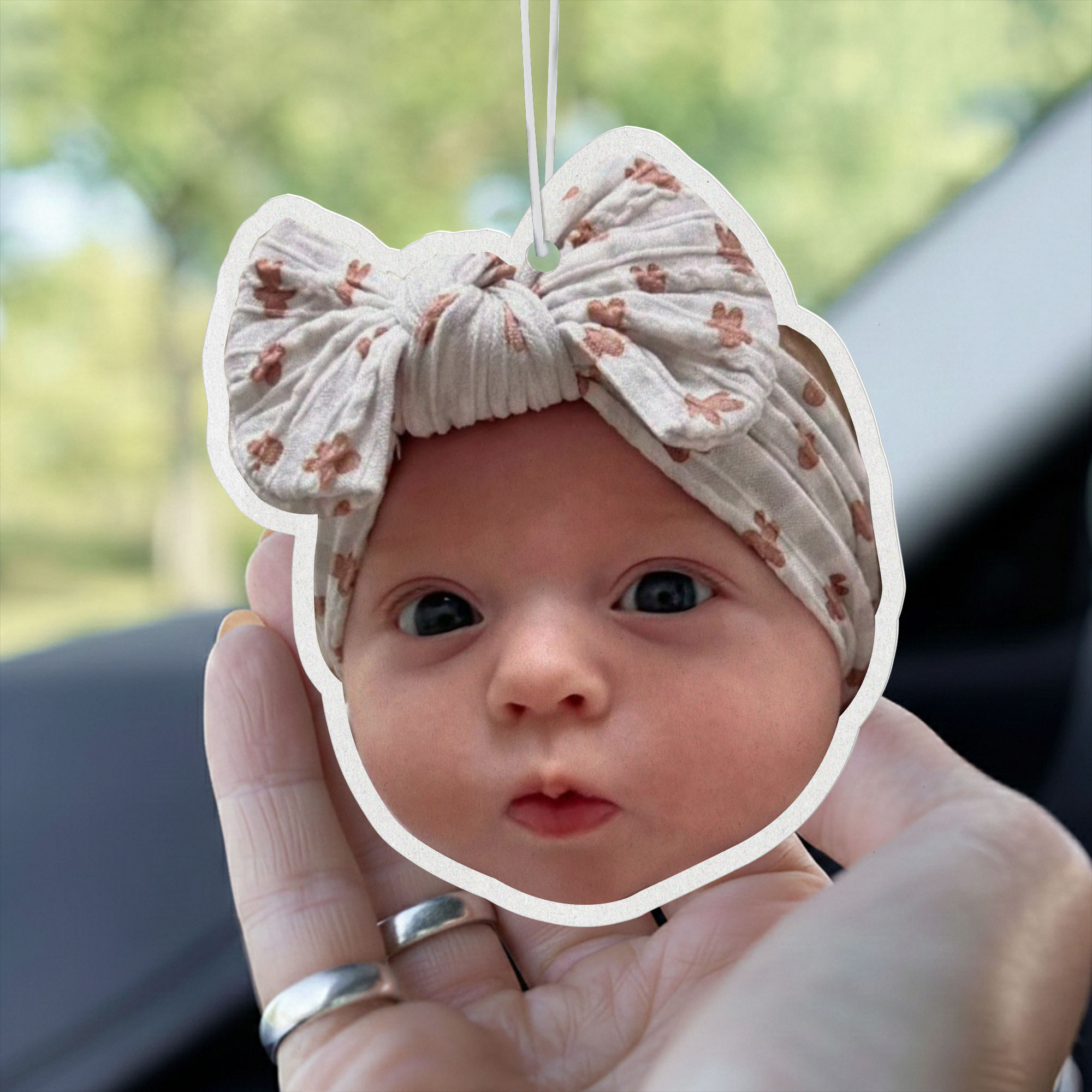 Personalized Set - Photo Gift - Personalized Photo Car Air Freshener ...