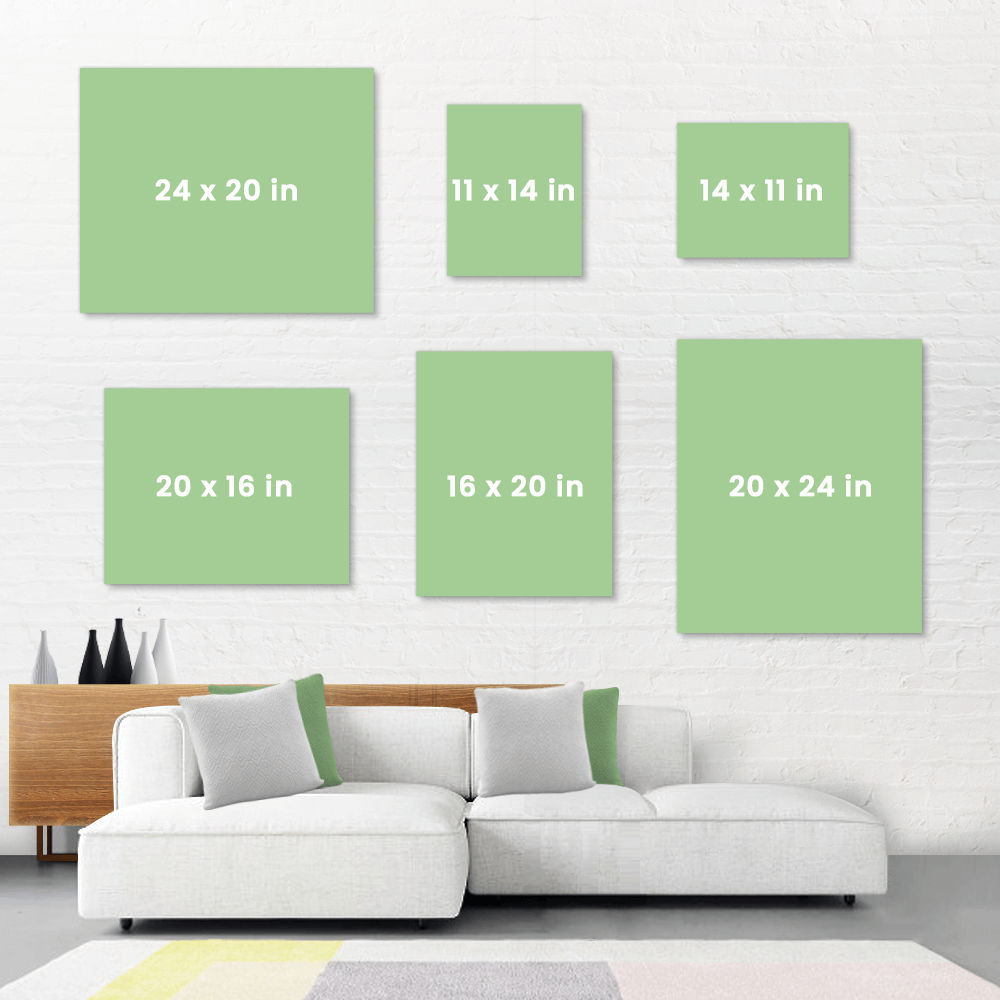 Cute Family Portrait - Custom Poster (BN) - Personalized Poster