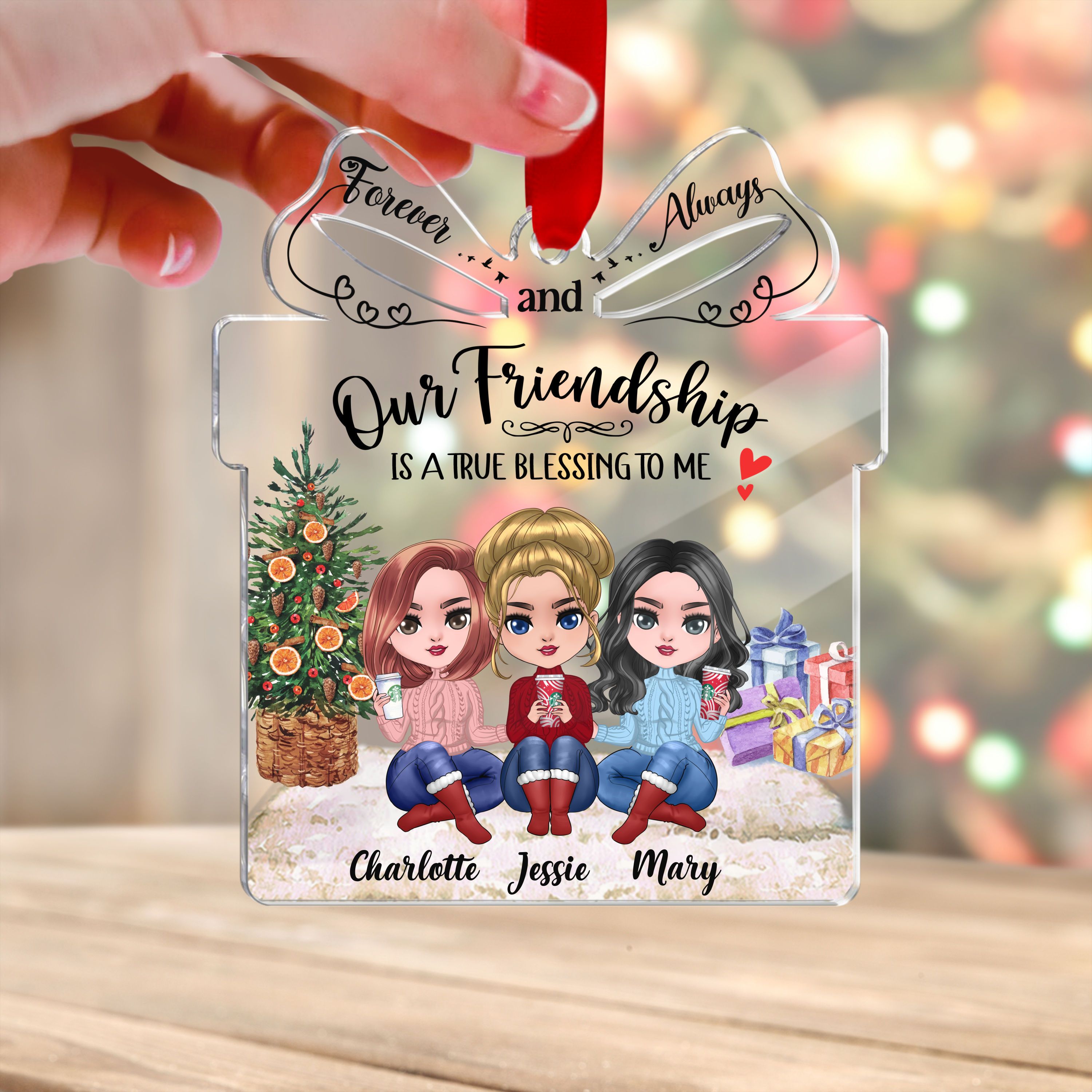 Transparent Christmas Ornament - Best Christmas Gifts For Friends and ...