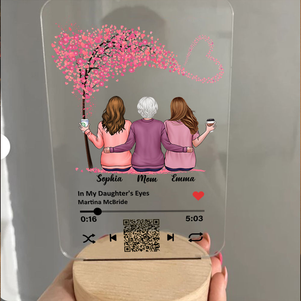 Mother's Day 2023 - Personalized Night Light - Mother and Daughter. The ...