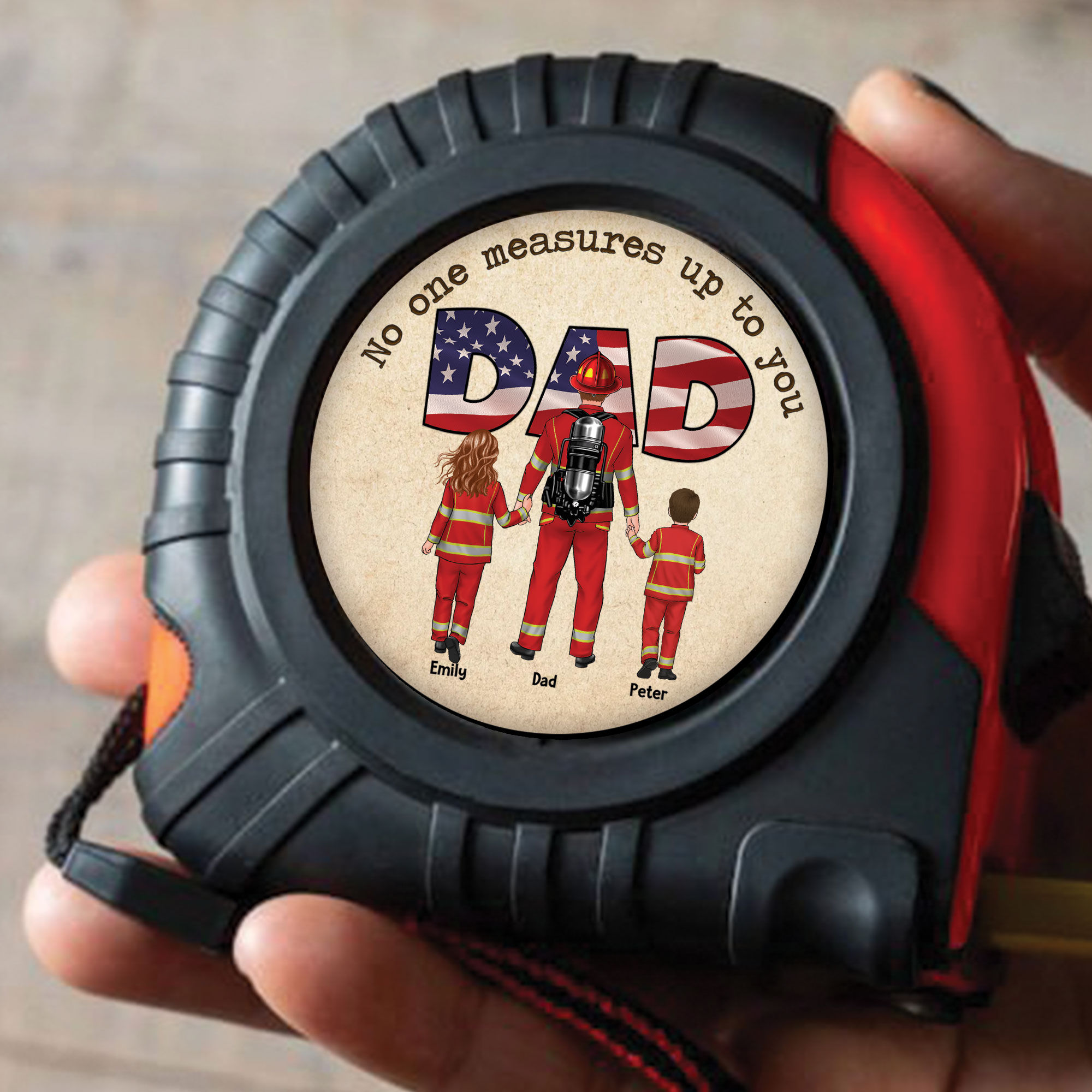 Personalized Tape Measure - This Dad Is Loved Beyond Measure (0106 ...