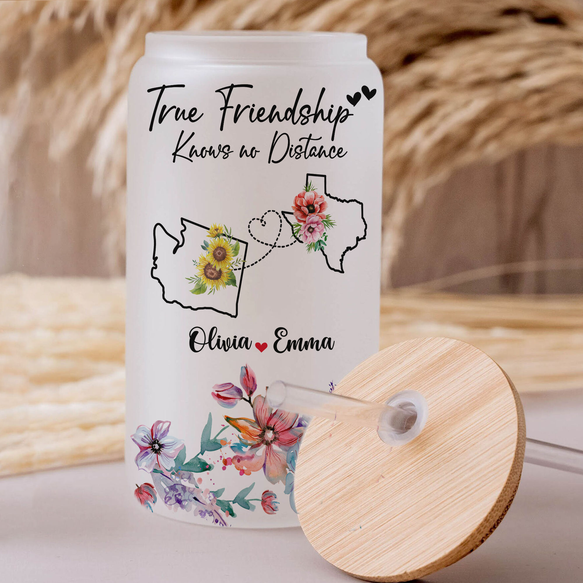 Best friends - Best Friend Tumbler Glass - Long Distance Friendship ...