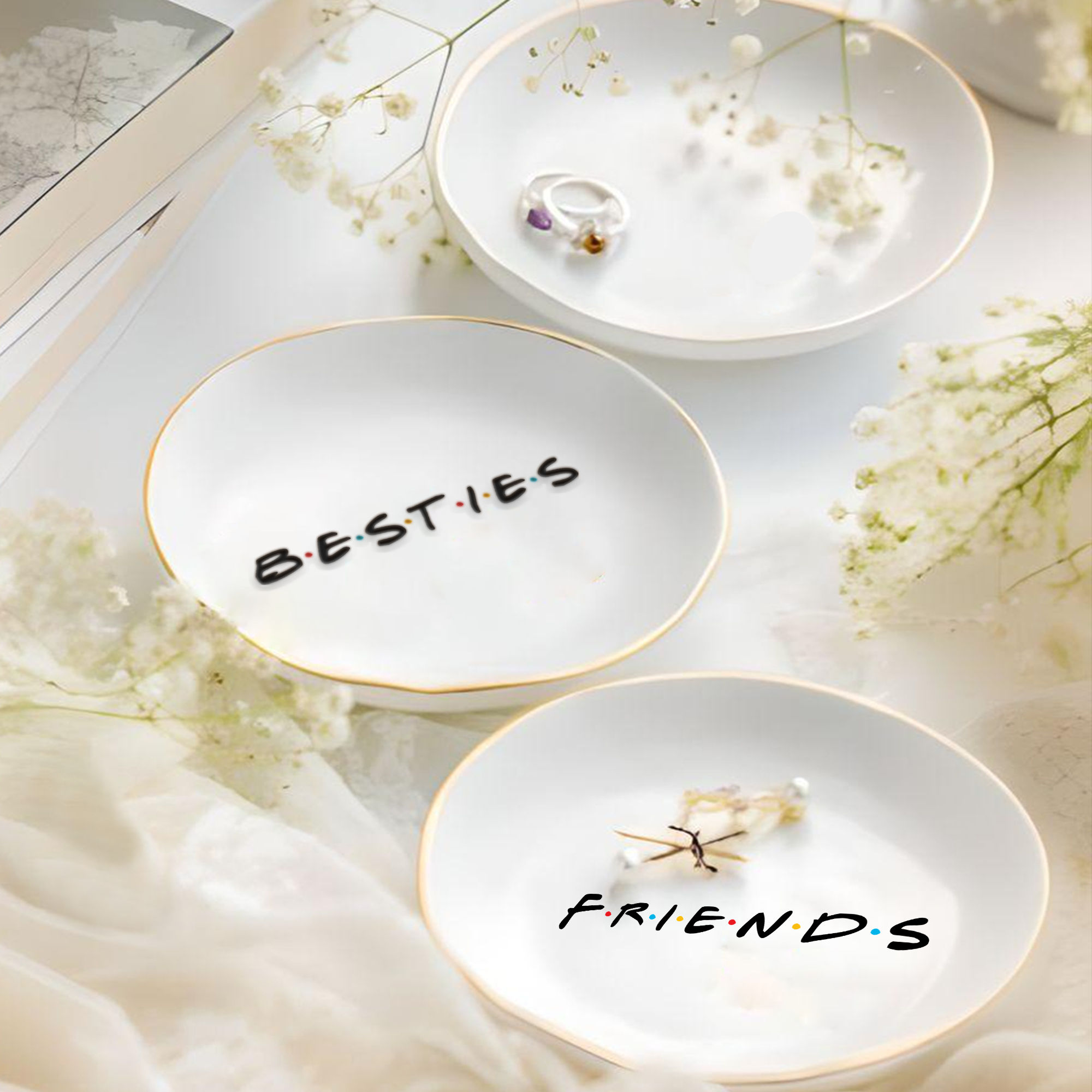 Jewelry Tray - Jewelry Dish - Sister Friend Bestie - Friends, Sister ...