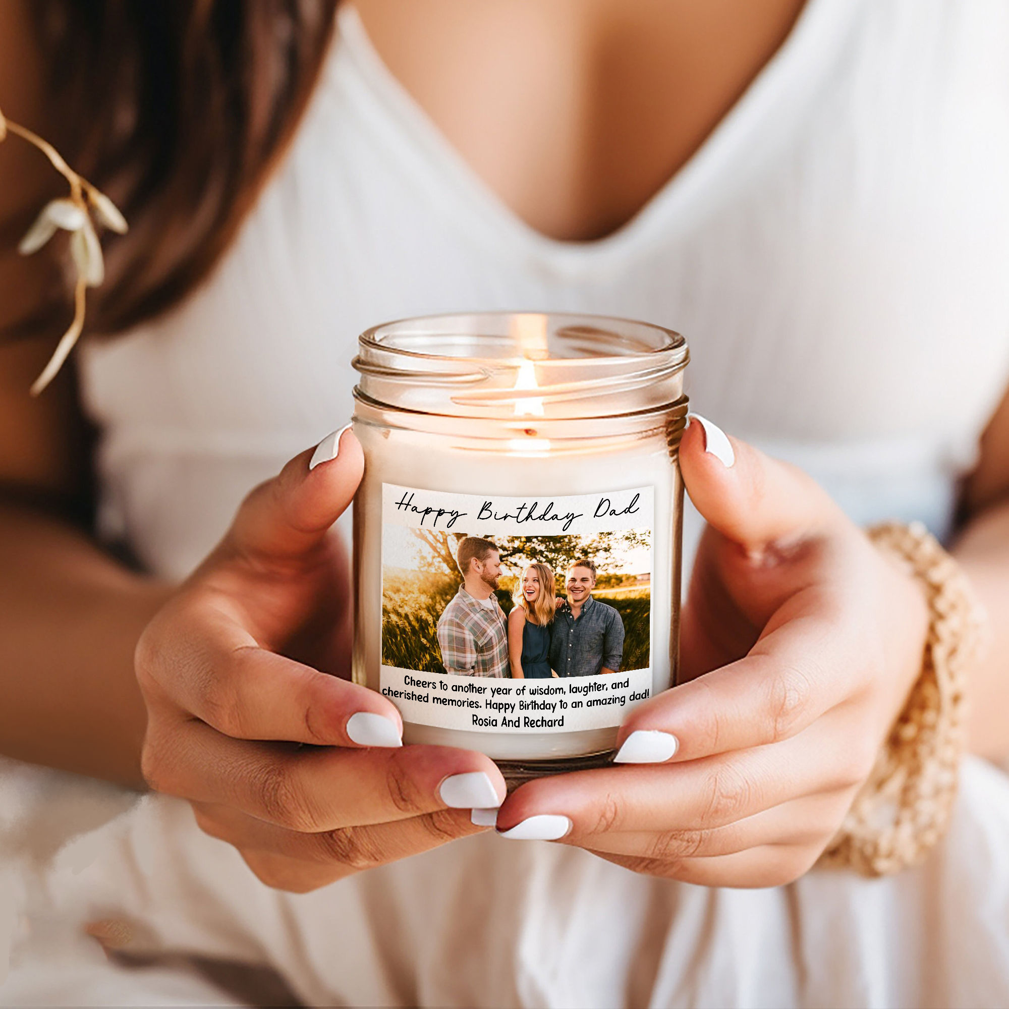 Lavender Scented Candles - Happy Birthday Dad - Scented Candles Gifts ...