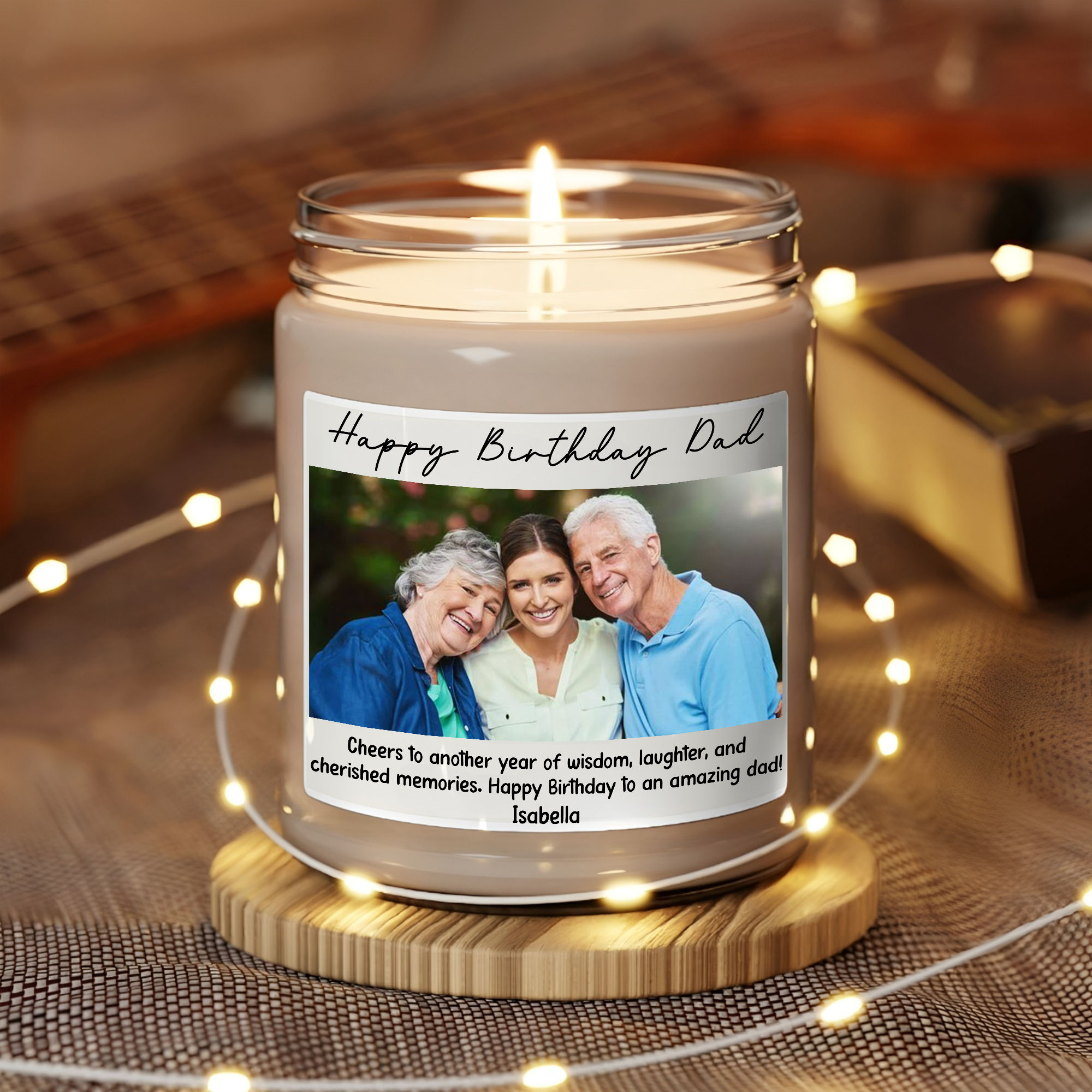 Lavender Scented Candles - Happy Birthday Dad - Scented Candles Gifts ...