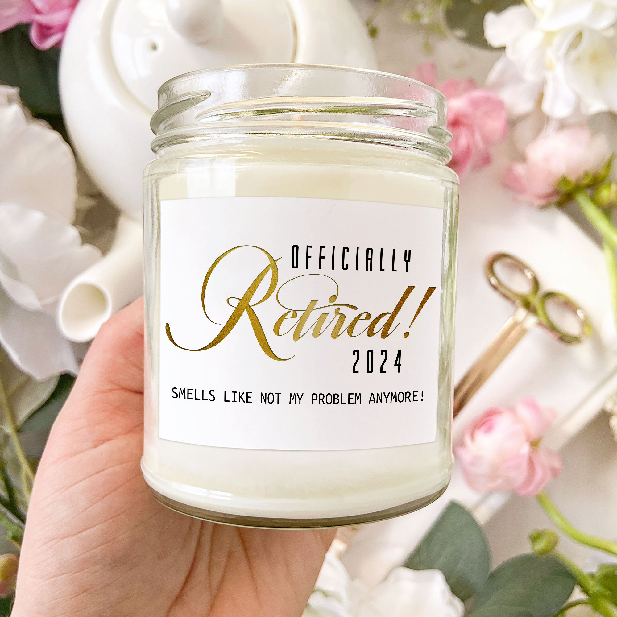 Lavender Scented Candles - Retired! 2024 SMELLS LIKE NOT MY PROBLEM ...