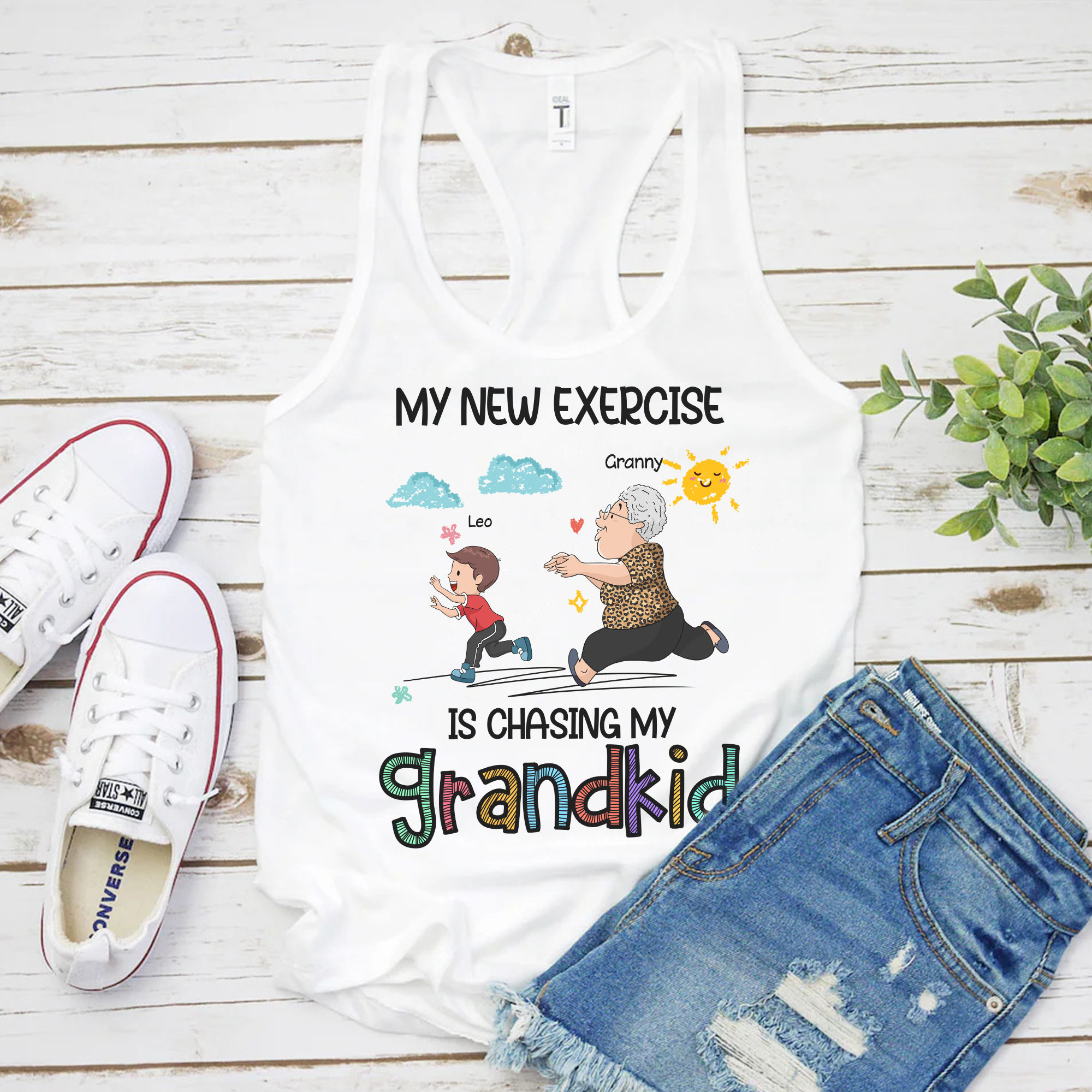 Best Gift For Grandma - My New Exercise Is Chasing My Grandkids ...