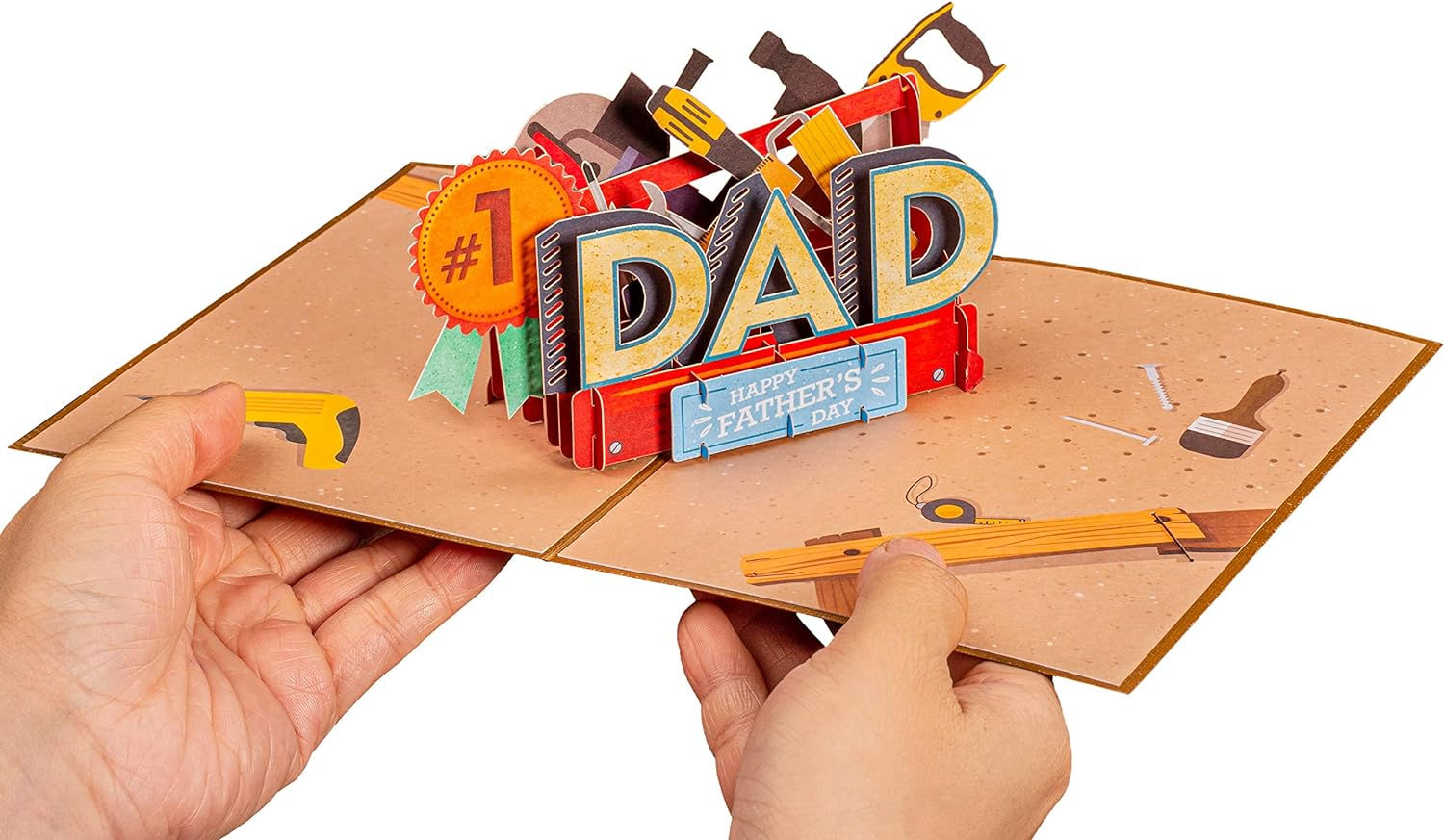Father's Day Gifts - 3D Pop Up Happy Father's Day Card - Gifts For Dad ...