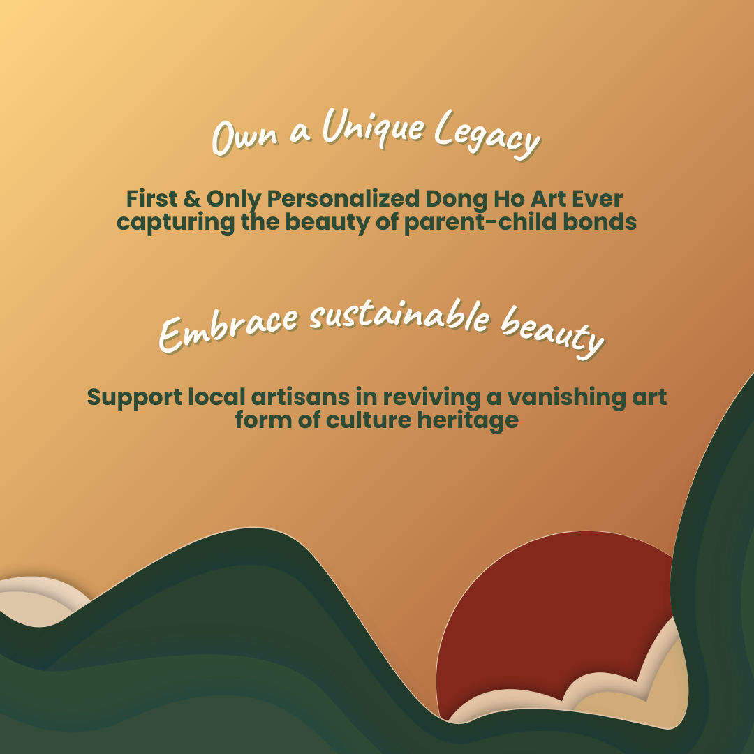 Dong Ho Legacy - Teamwork Spirit - Father and Son Gift - Limited ...