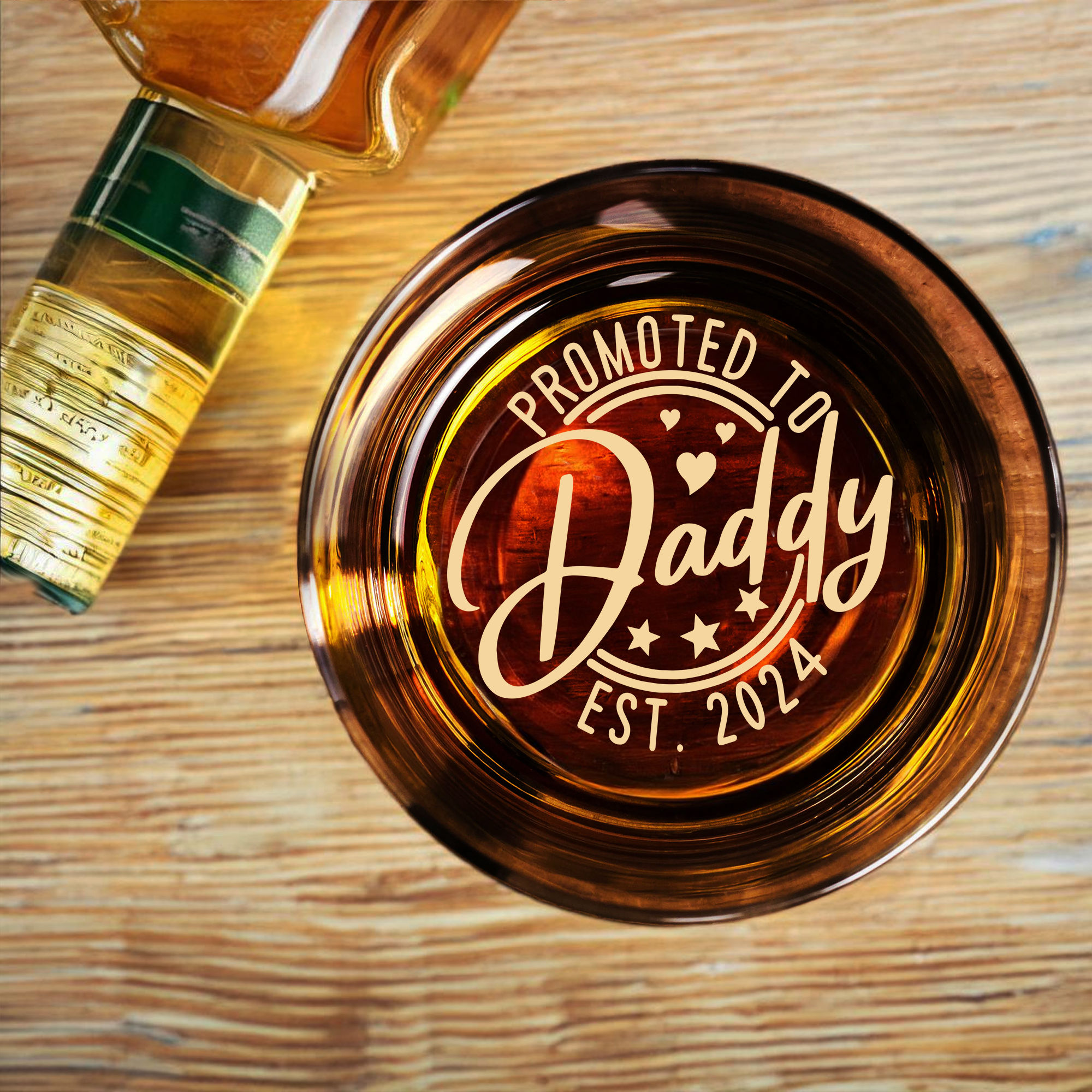 Father's Day Gifts - Promoted to Daddy. Est 2024 - Gifts For Dad ...