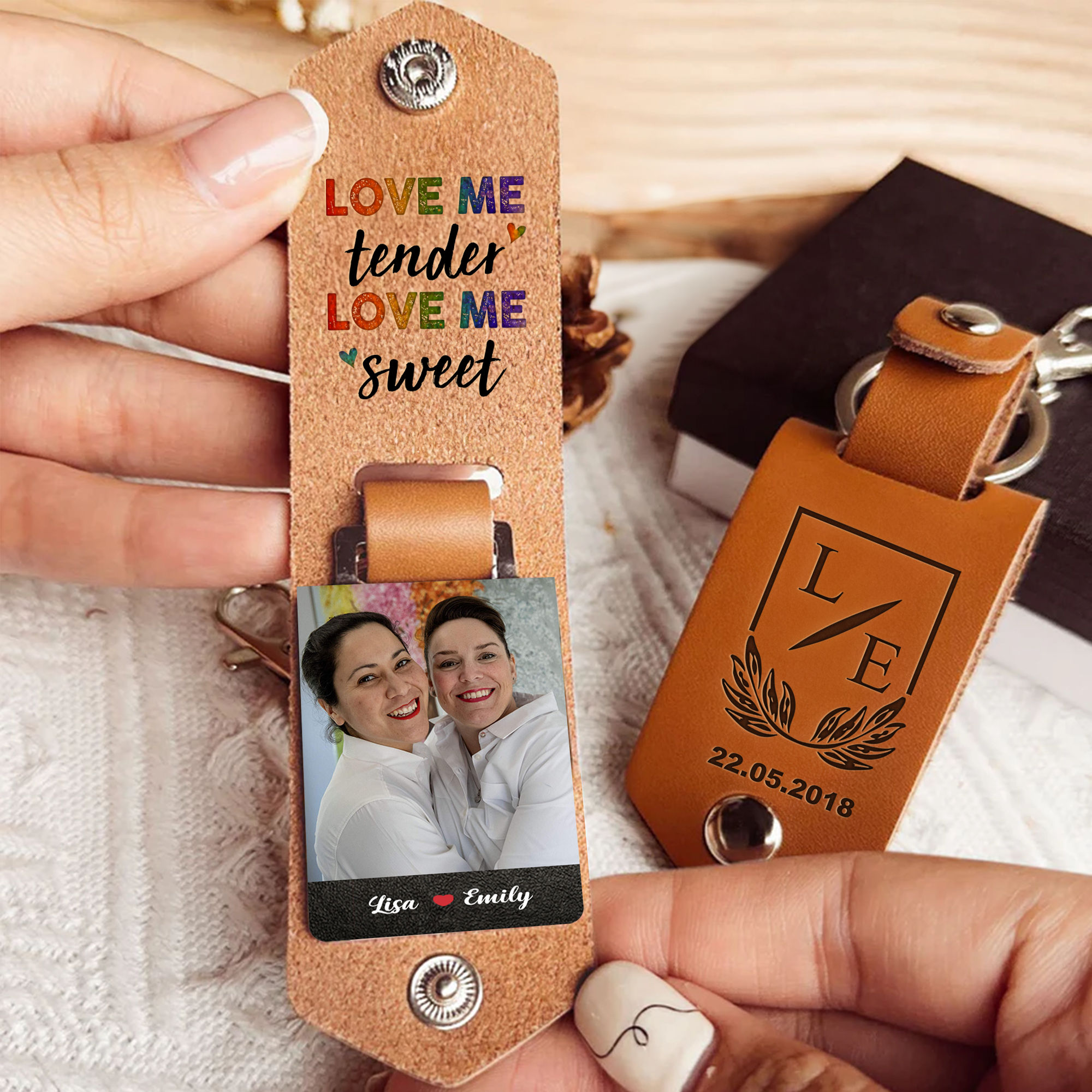 Gift For Couples - Love Me Tender Love Me Sweet - Upload Your Photo ...