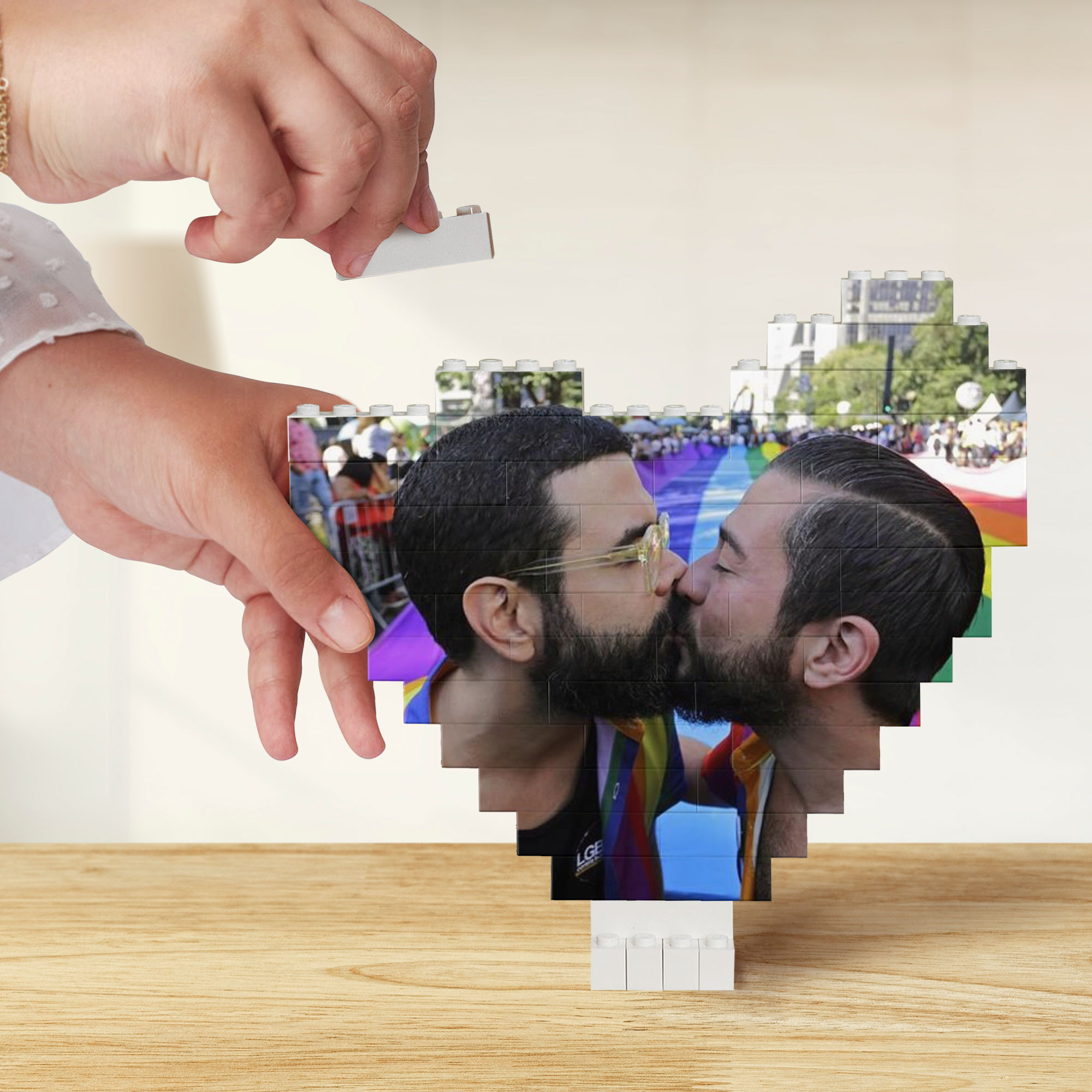 Photo Gift - Gifts For Couple LGBT - Christmas Gift For Couple, Her ...