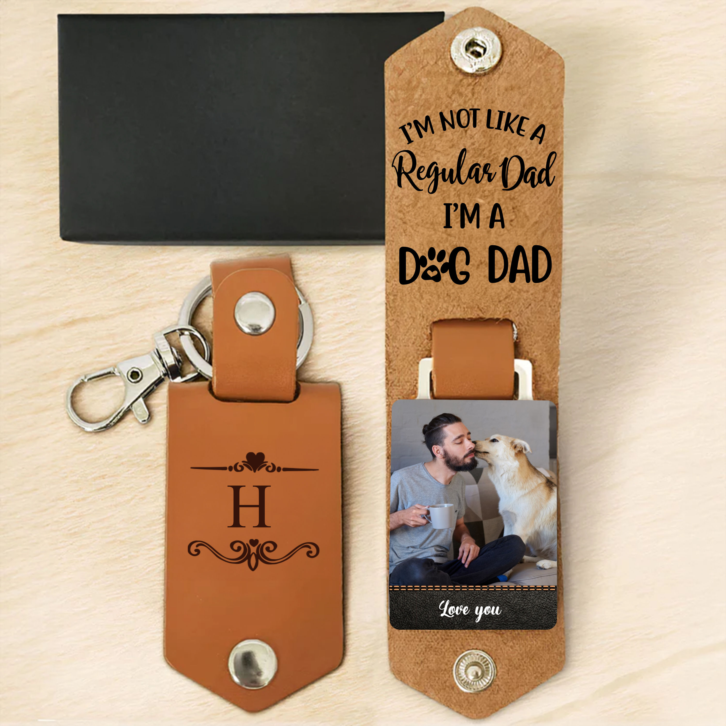 Photo Gift - Dog Dad - Gift For Dad, Dog Lover - Gift For Father's Day ...