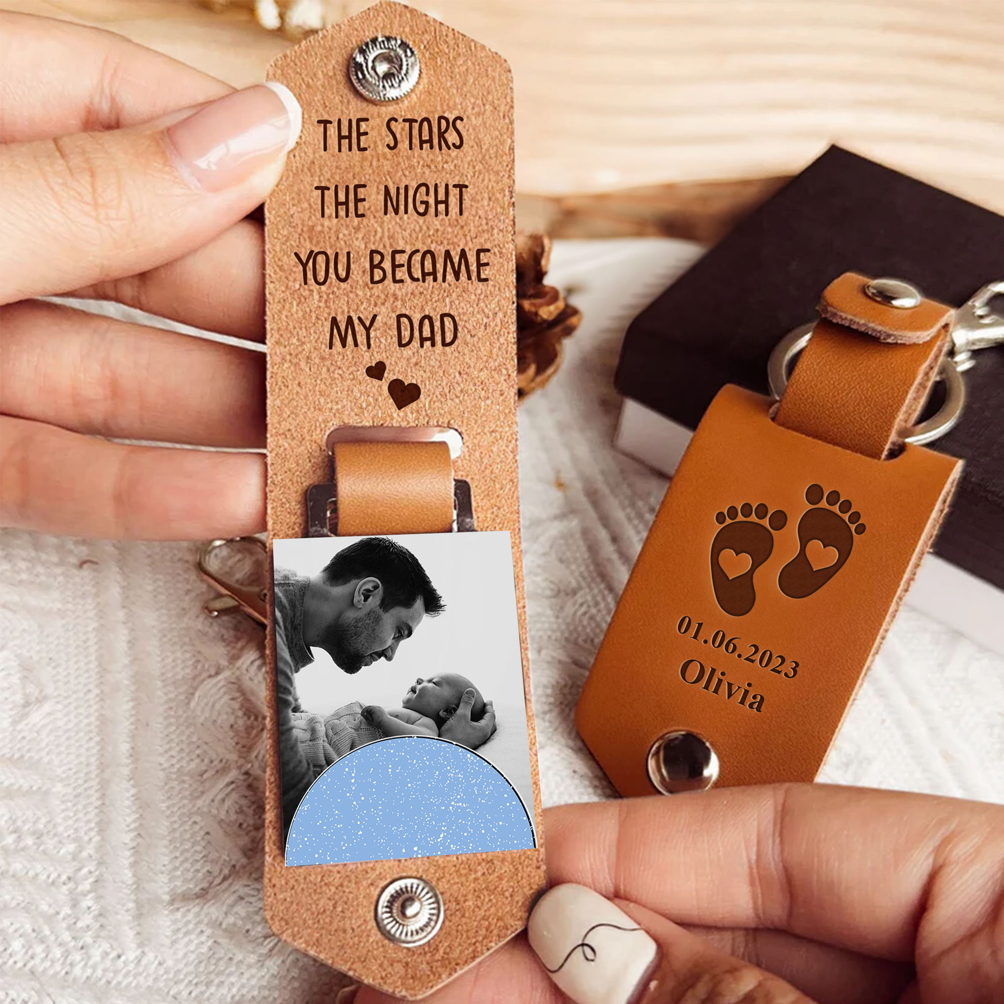 Father's Day Gifts - The Stars The Night You became my dad - Gift For ...