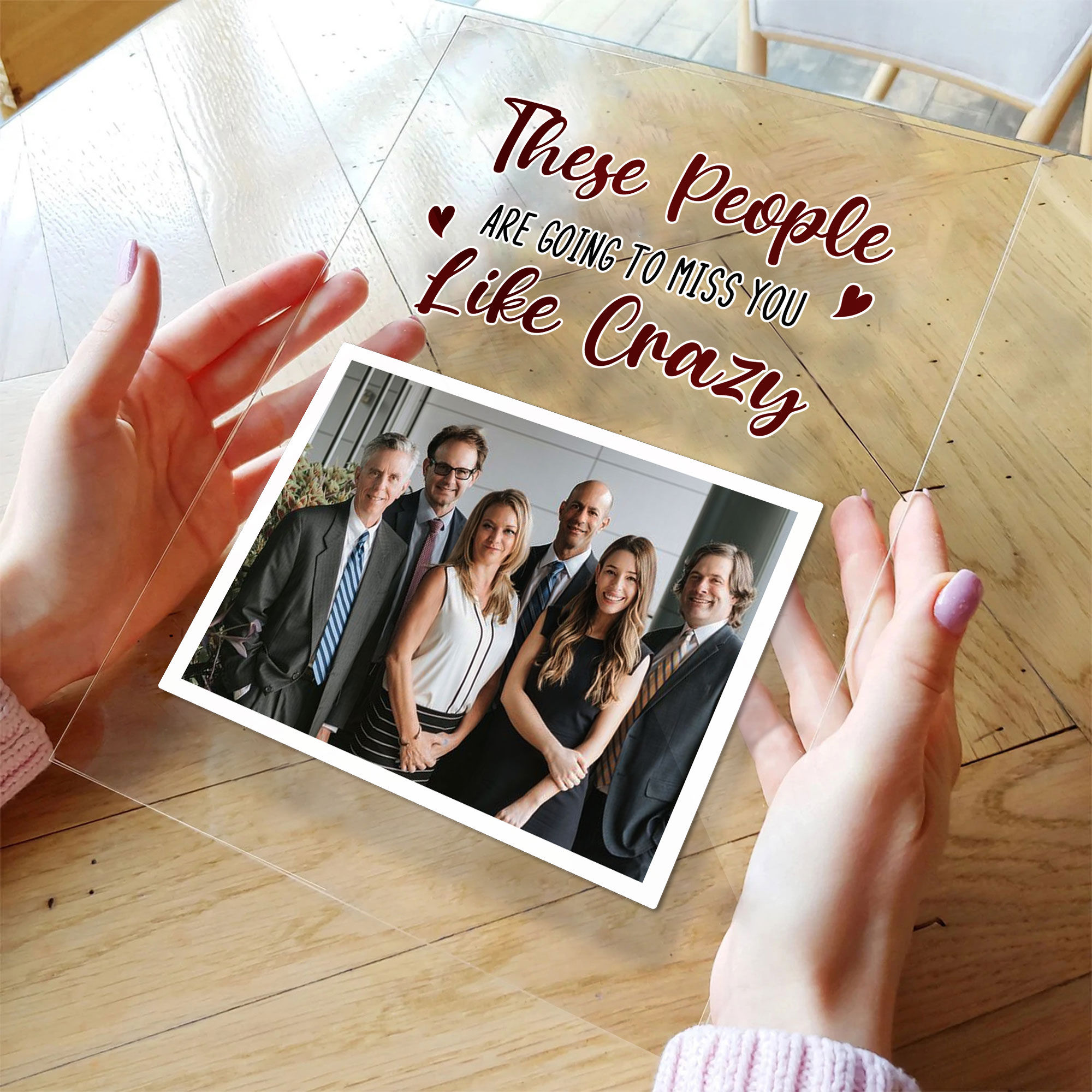 Custom Photo - Gift for coworker - Farewell gift for coworker - These ...