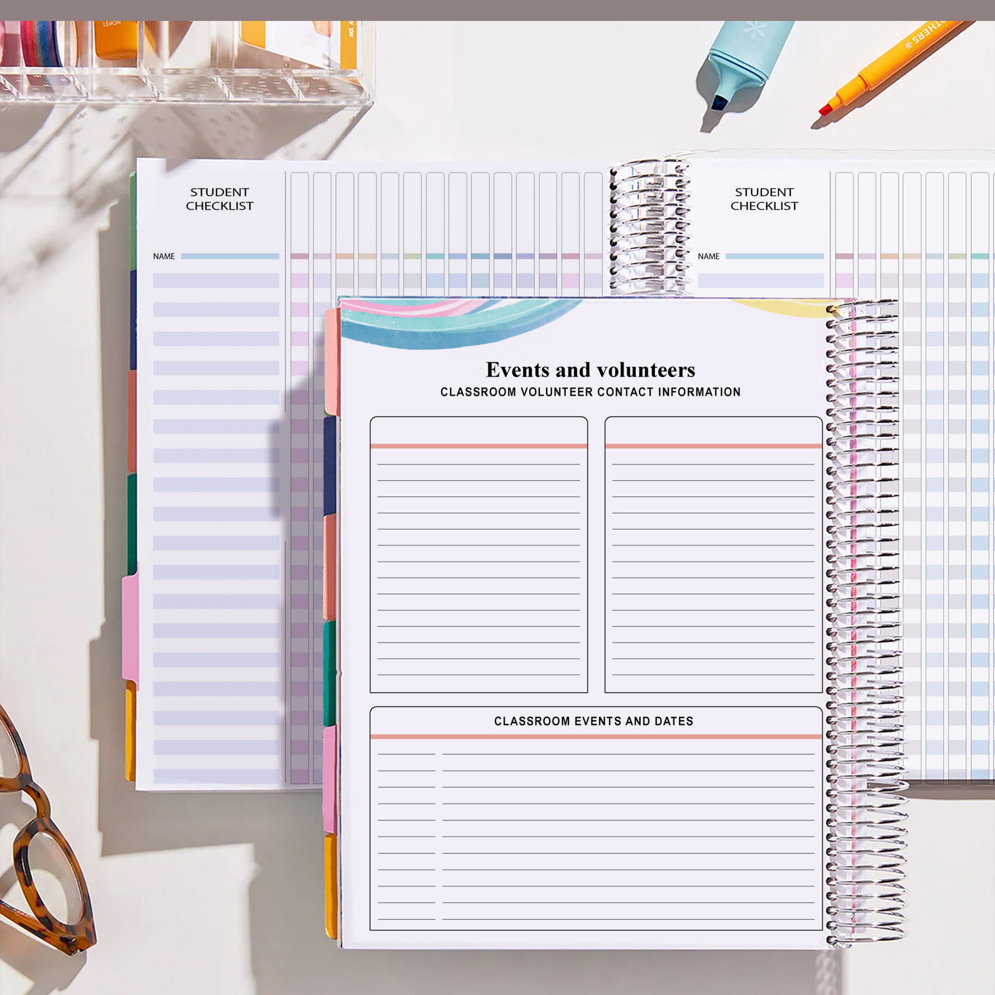 Planner - LF - Teacher Lesson Planner - 2024 - Personalized Planner