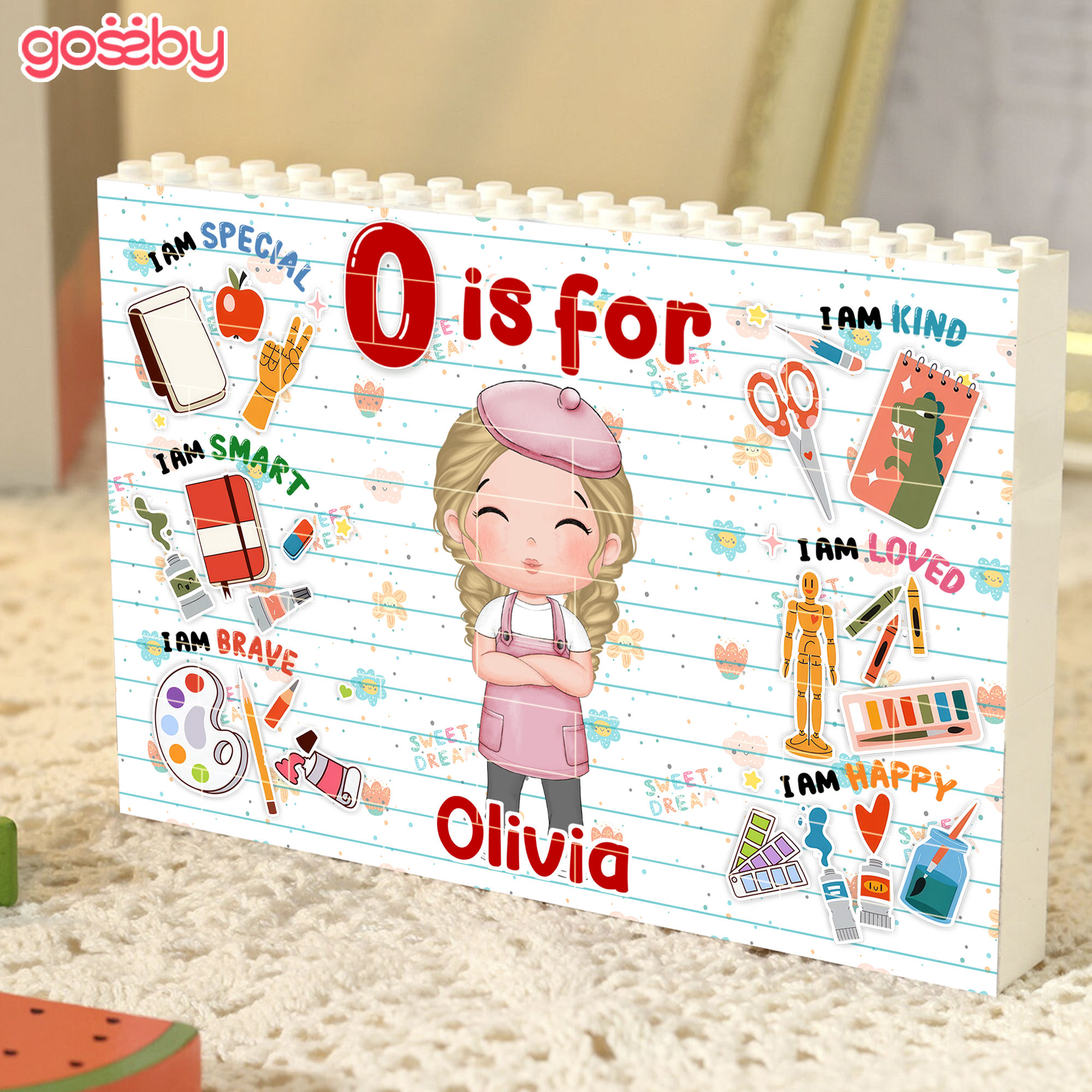 Building Block Personalized - My Dream Job Block| Birthday Gift For ...