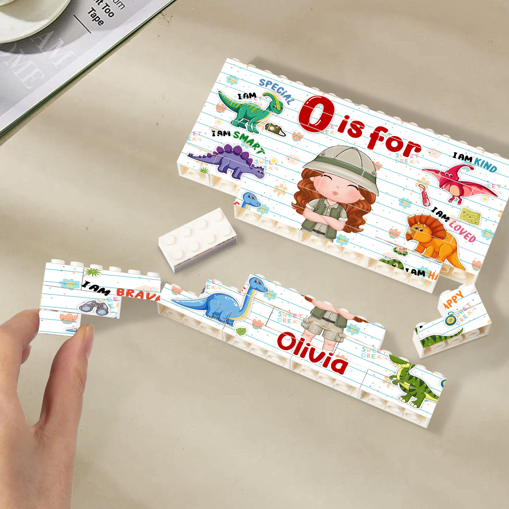 Building Block Personalized - My Dream Job Block| Birthday Gift For ...