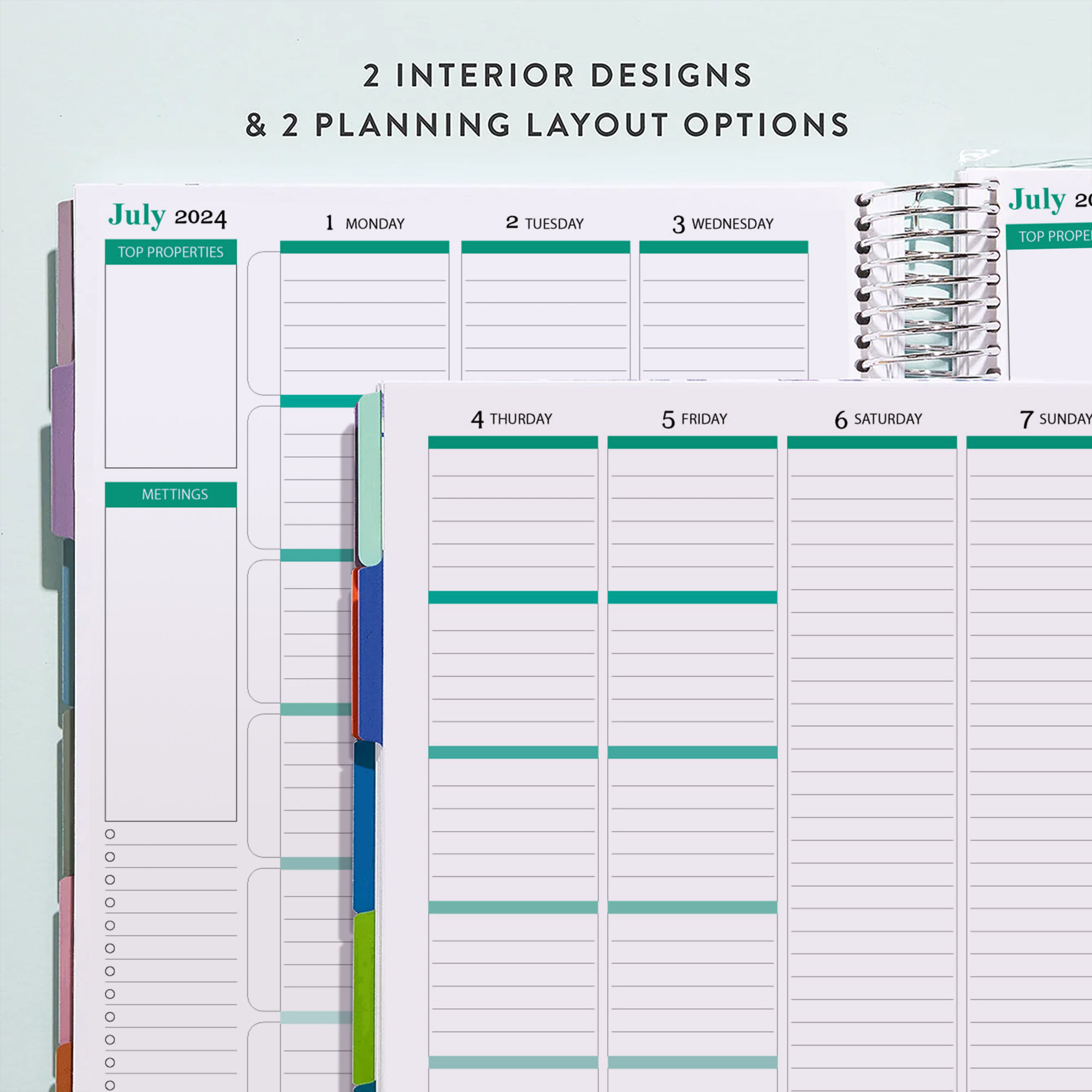 Planner - Classroom Teacher Lesson Planner - 2024 - Personalized Planner