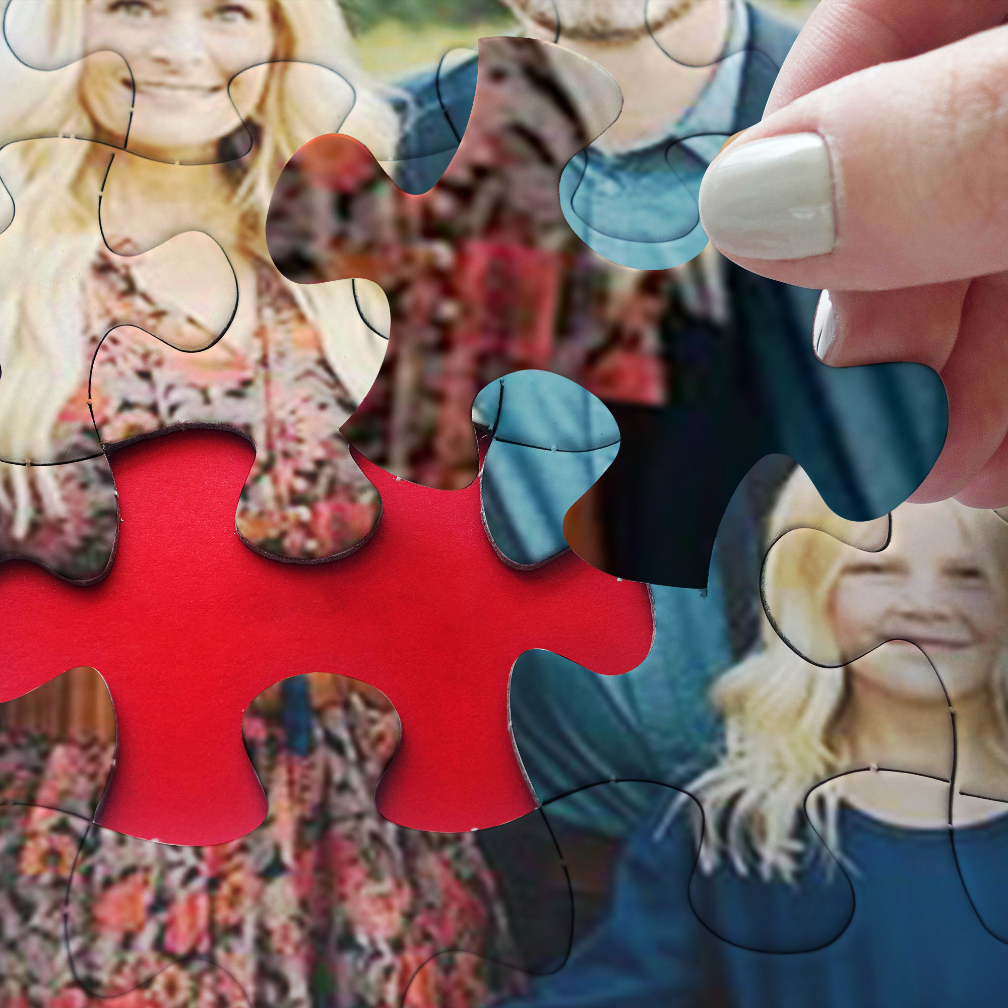 Gossby Custom Photo Puzzles Gift for Family, Mother's Day Gift, Father ...