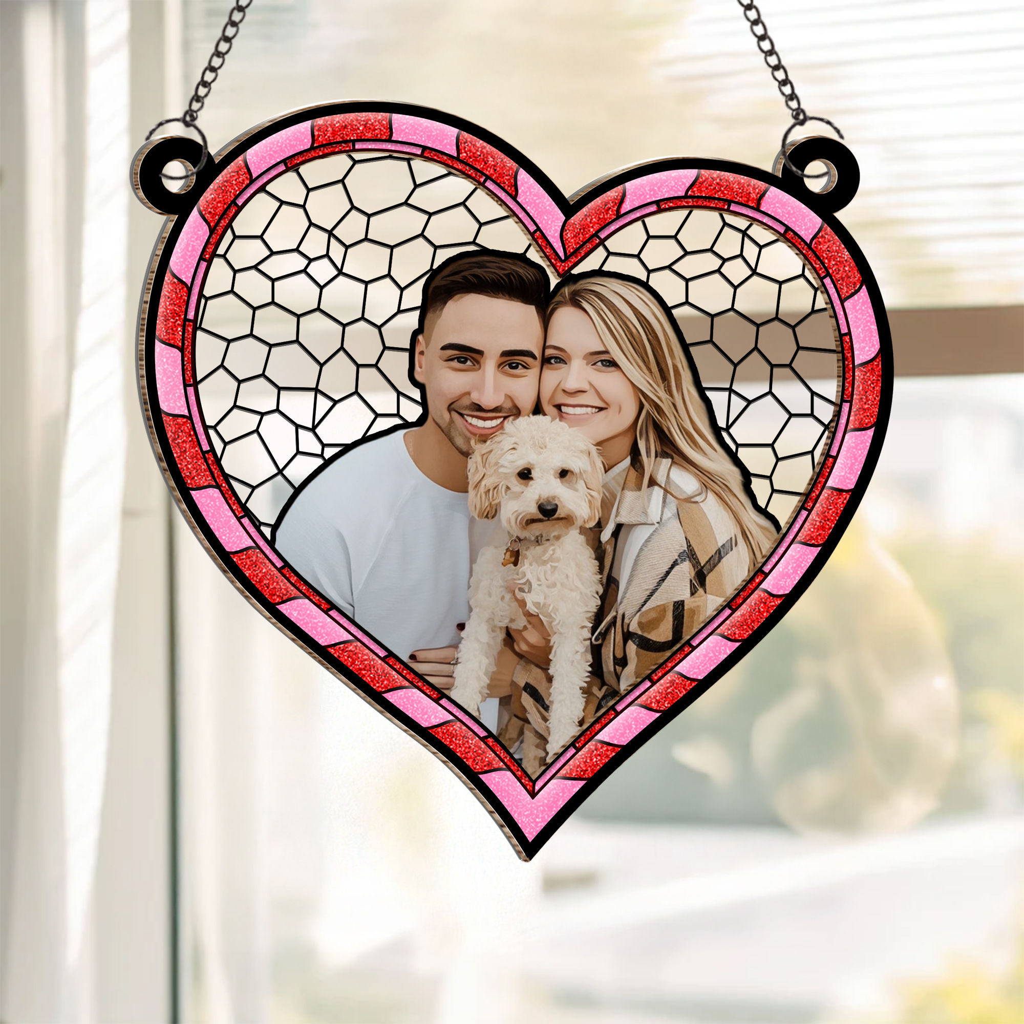 Personalized Window Suncatcher Couples