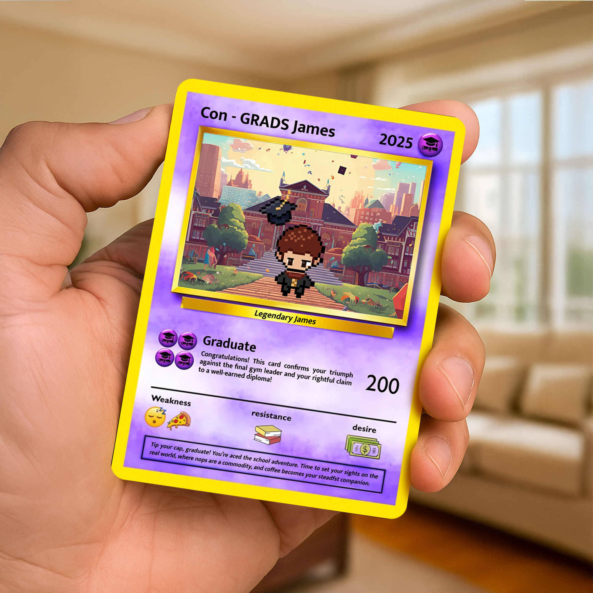 Personalized Poke Graduation Card - Kindergarten Graduation - High ...