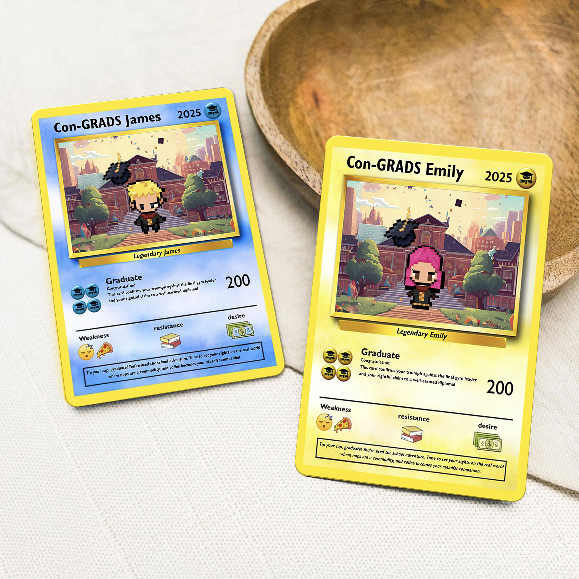 Personalized Poke Graduation Card - High School Graduation Gift ...