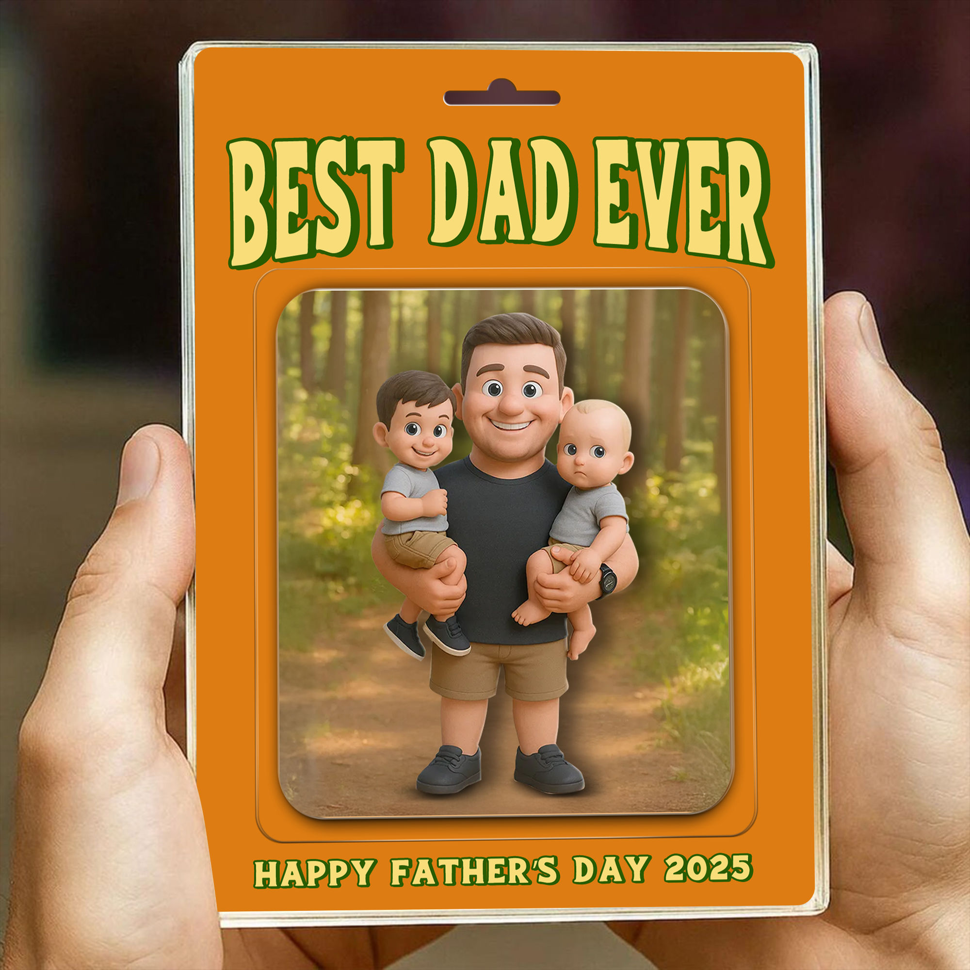 Father's Day Gifts - Dad Action Figure Block - Best Dad Ever Acrylic ...